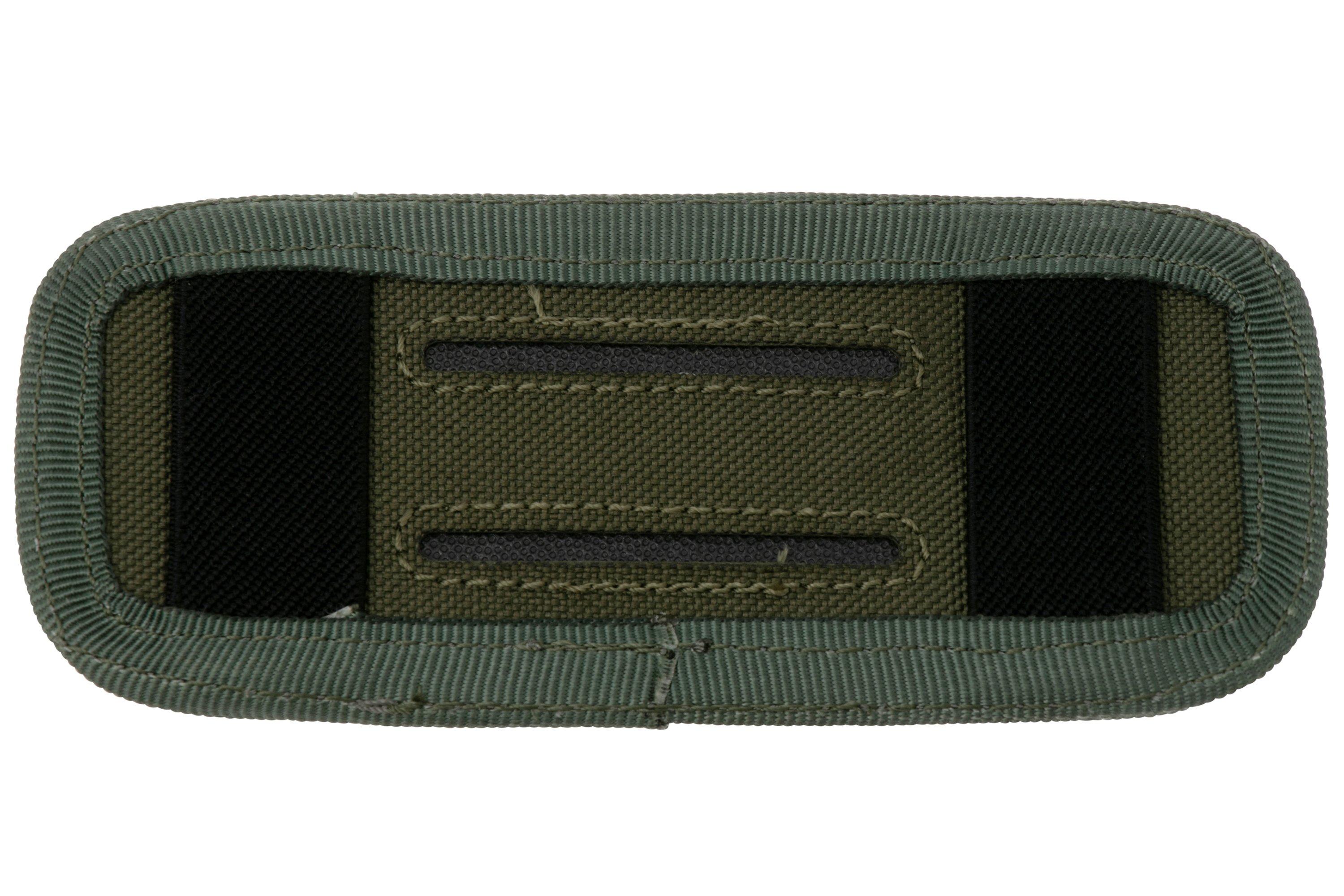 Real Steel Pathfinder RS7851 Bushcraft Folder Blade Green Nylon Pouch ...