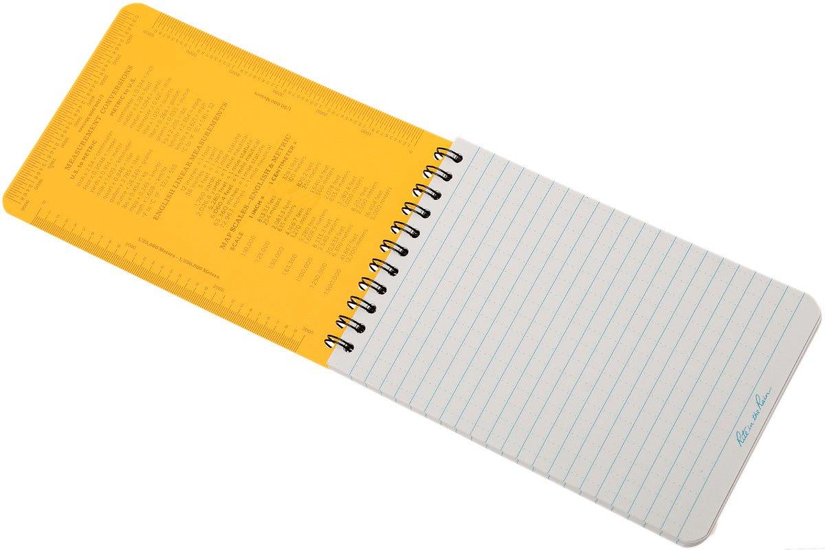 Rite in the Rain notebook 4 x 6 yellow, 146 | Advantageously shopping ...