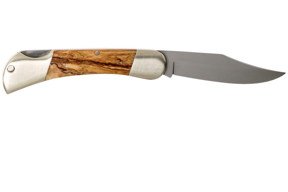 Robert Klaas Monolith Lockback 110mm Olive Wood 1997-460 hunting knife ...