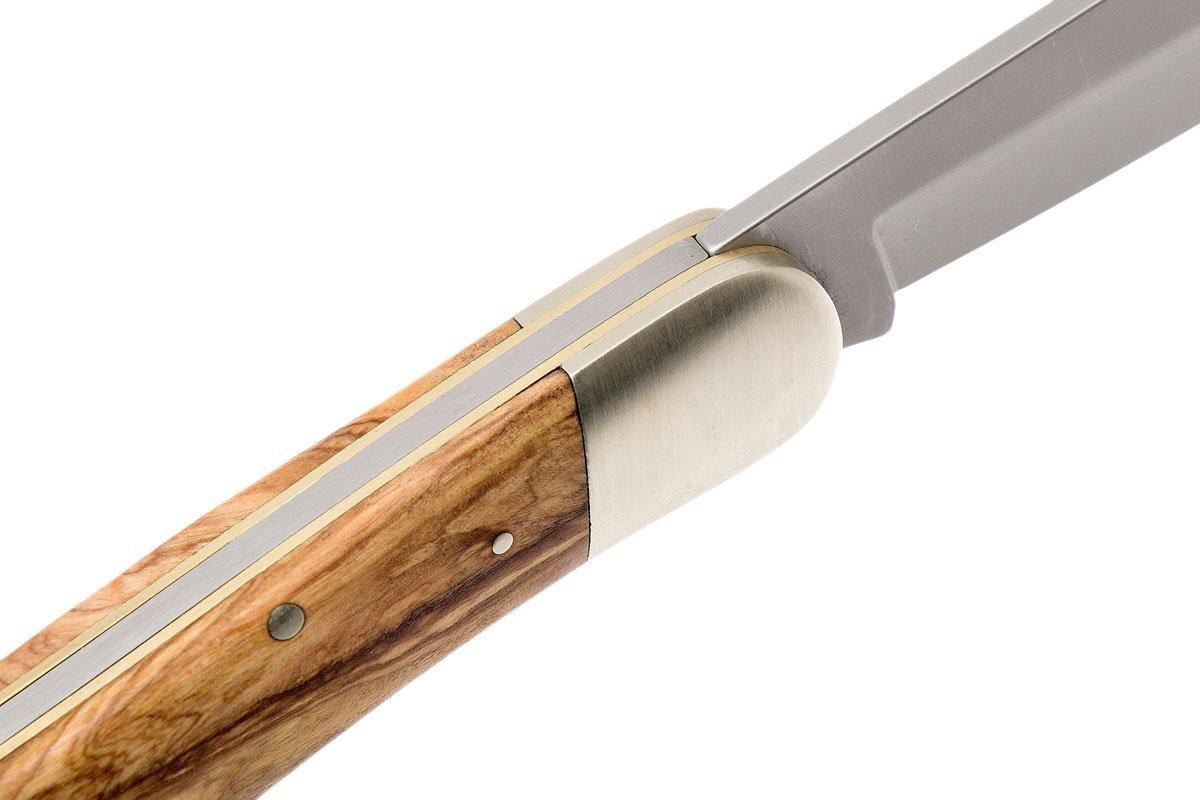 Robert Klaas Monolith Lockback 110mm Olive Wood 1997-460 hunting knife ...