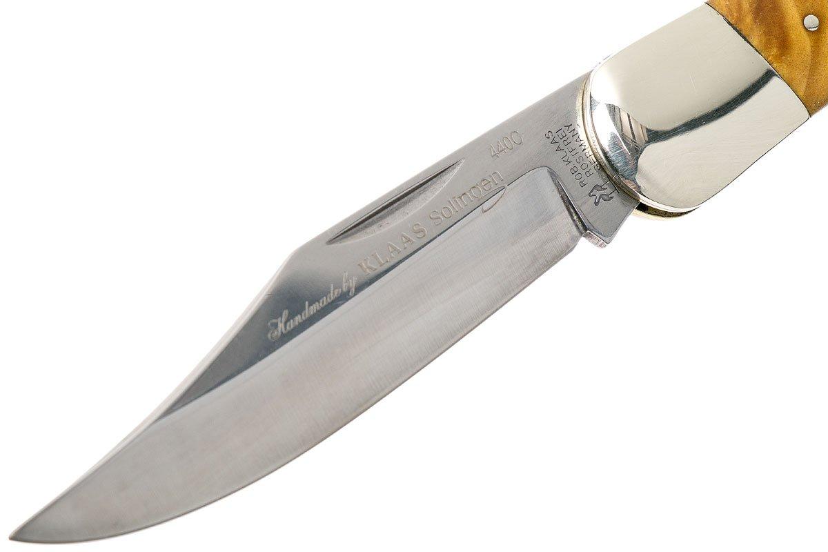 Robert Klaas Monolith 3000 Lockback 110mm Maple Wood 1997-460 hunting ...