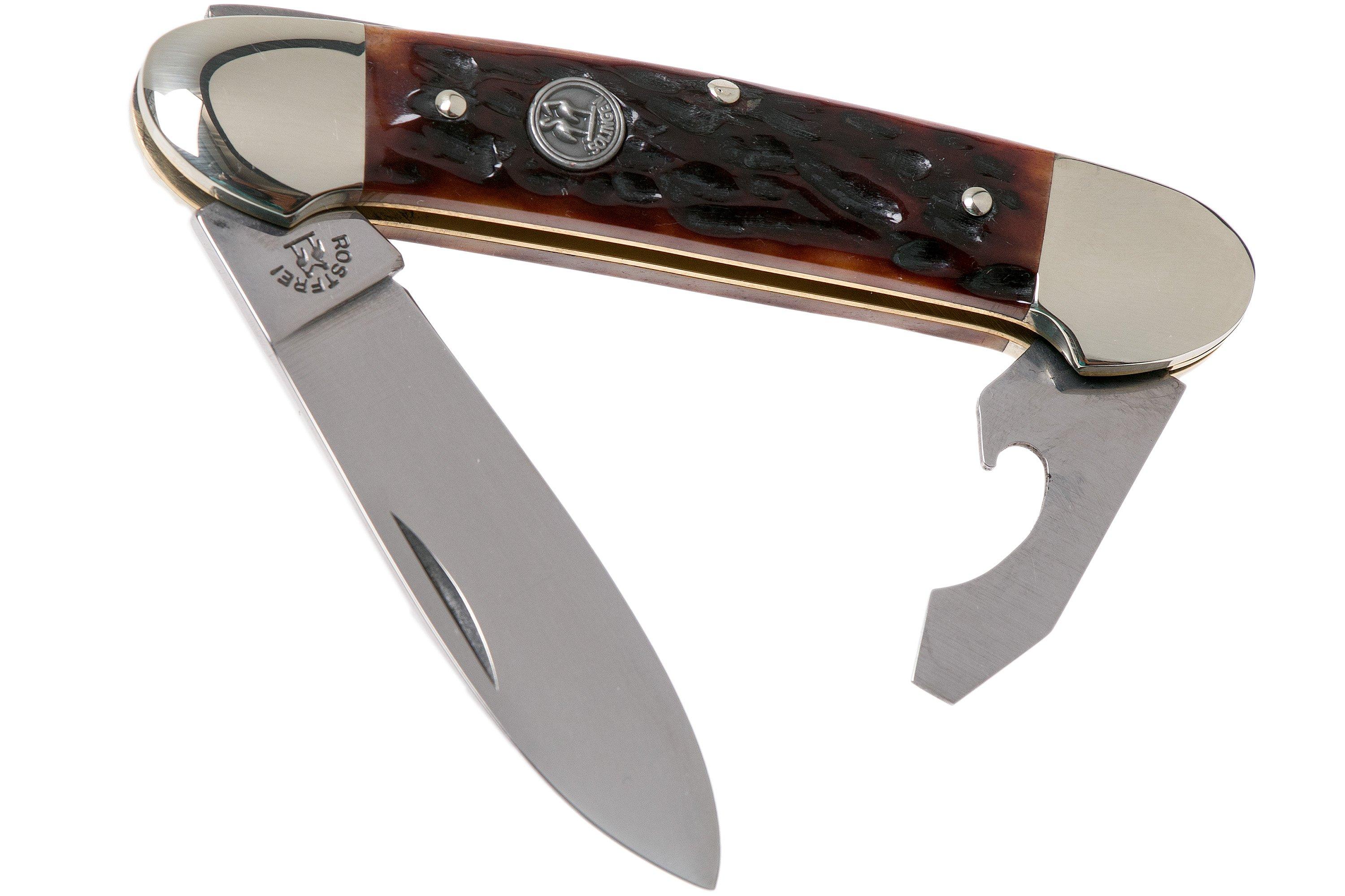 Robert Klaas Beer Canoe 95mm Picked Bone 2506-K-252-BPB coltello da ...