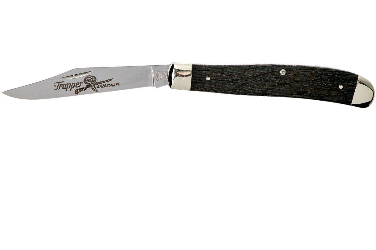 Robert Klaas US Trapper 95mm Bog Oak 412-1-276-TRS Taschenmesser ...