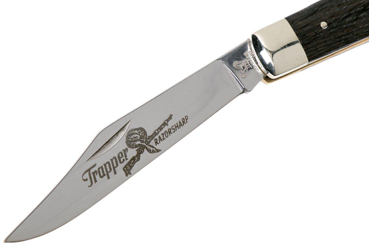Robert Klaas US Trapper 95mm Bog Oak 412-1-276-TRS navaja | Compras con ...