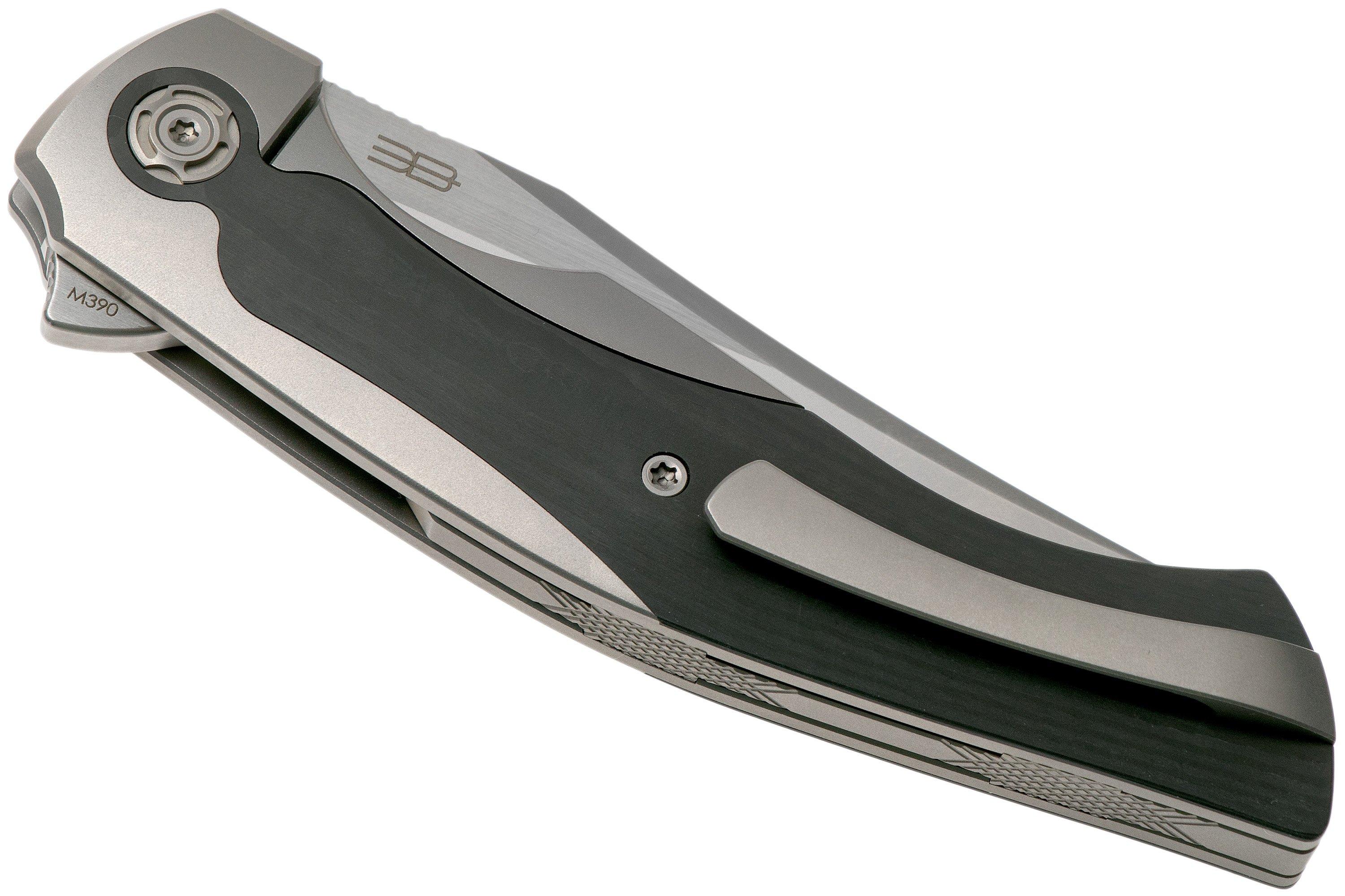 Reate Coyote Wave Carbon fibre pocket knife, Emmanuel Le Brun design ...