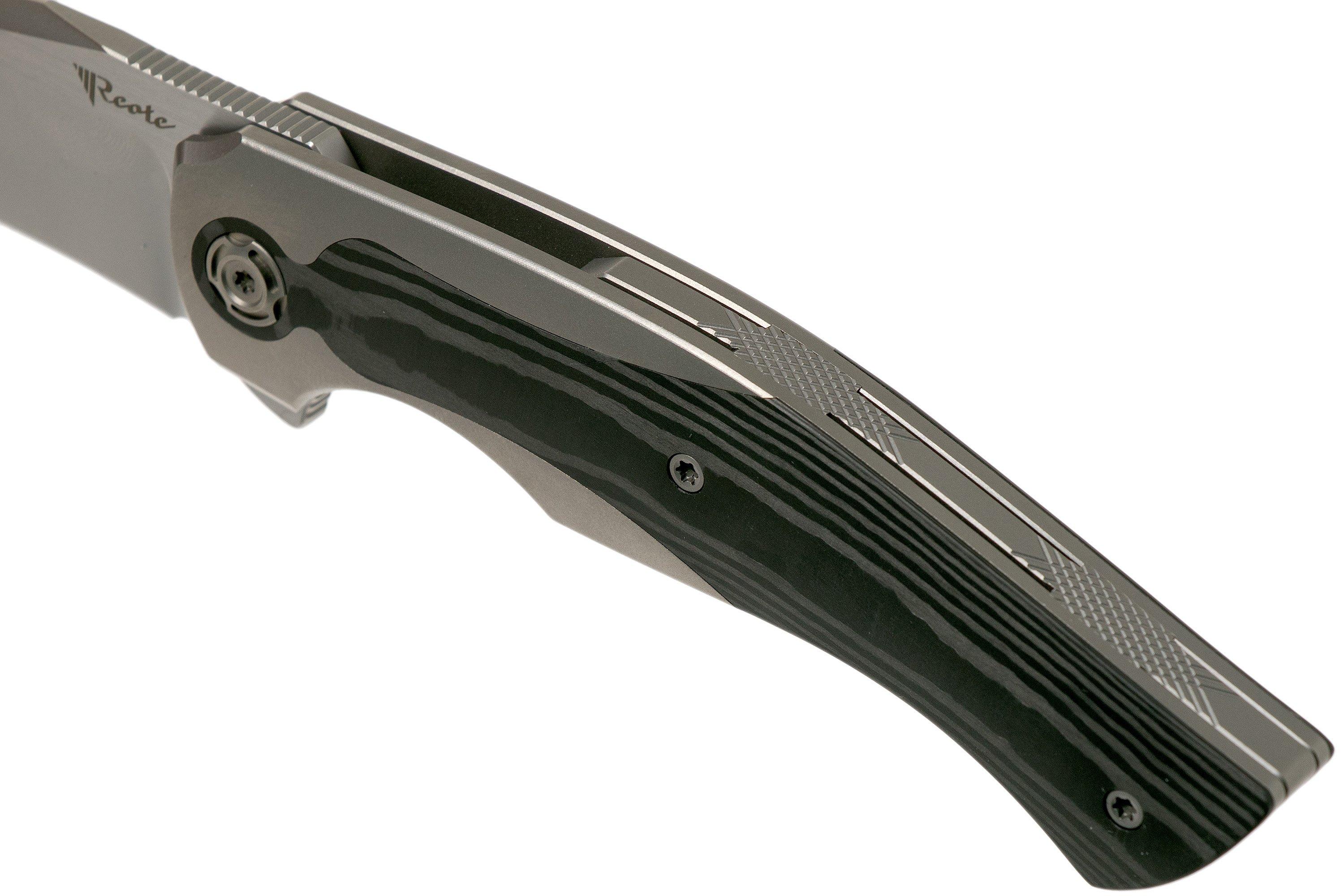 Reate Coyote Wave Carbon fibre pocket knife, Emmanuel Le Brun design ...