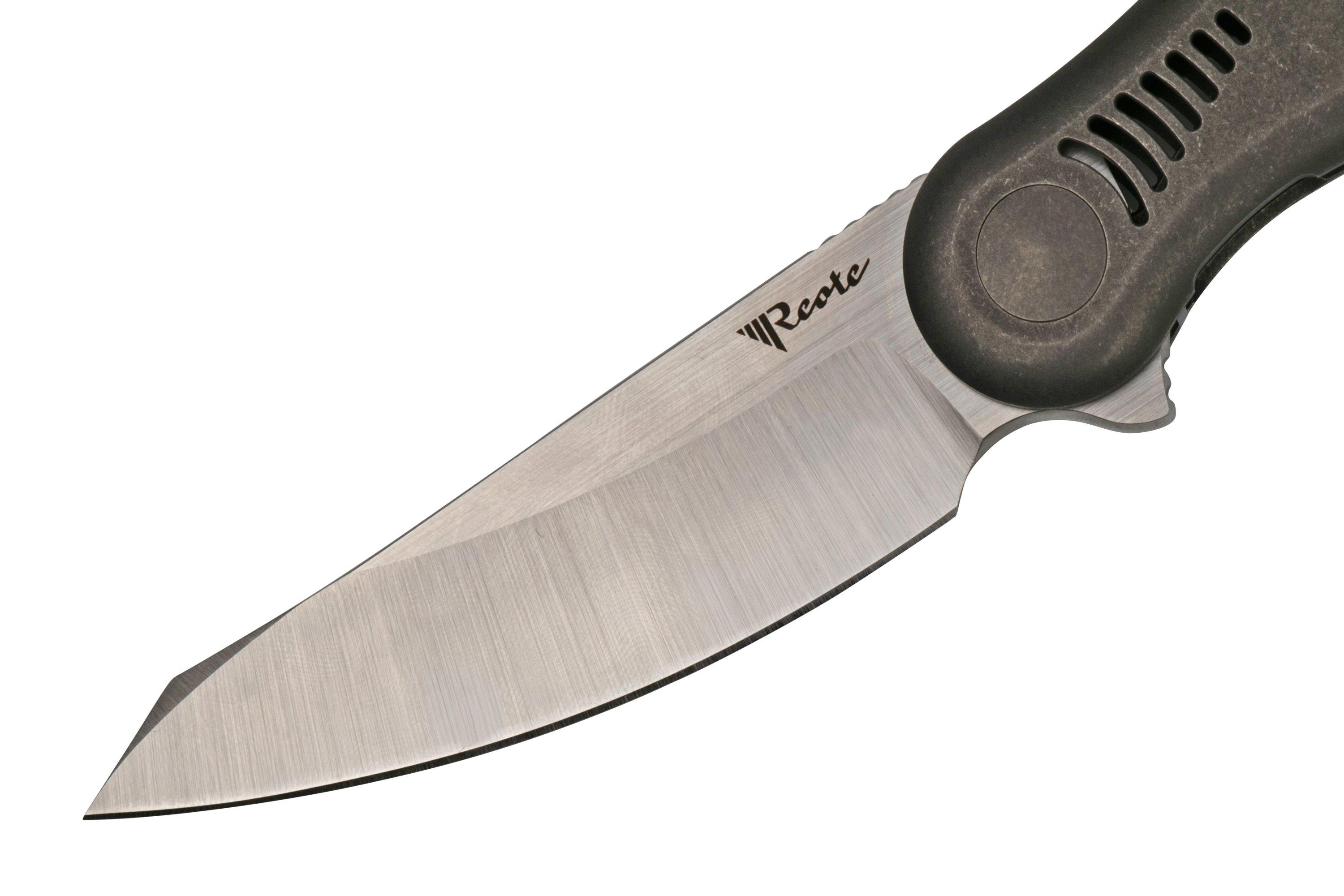 Reate Gents 9 Dark Bead Blast Titanium, M390, GTS-DBB navaja | Compras ...