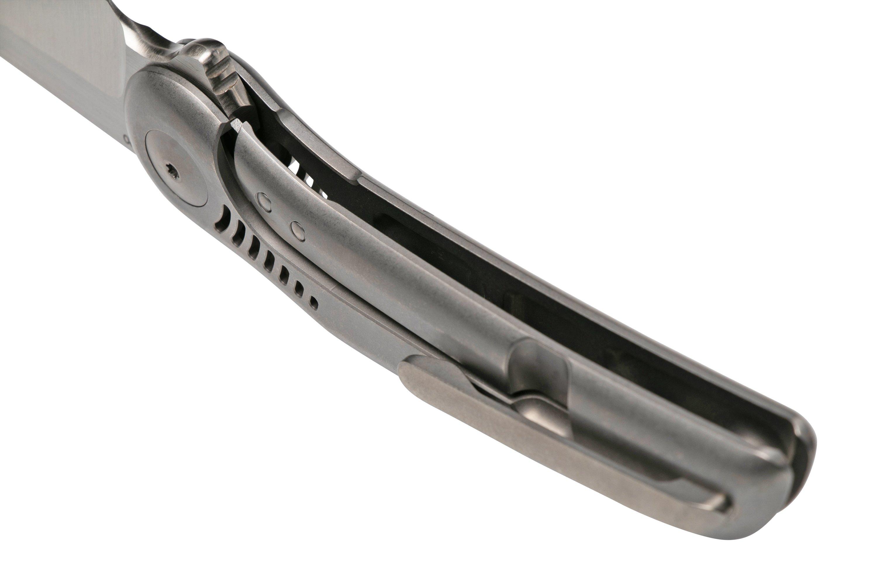 Reate Gents 9 Light Bead Blast Titanium, M390, GTS-LBB zakmes ...