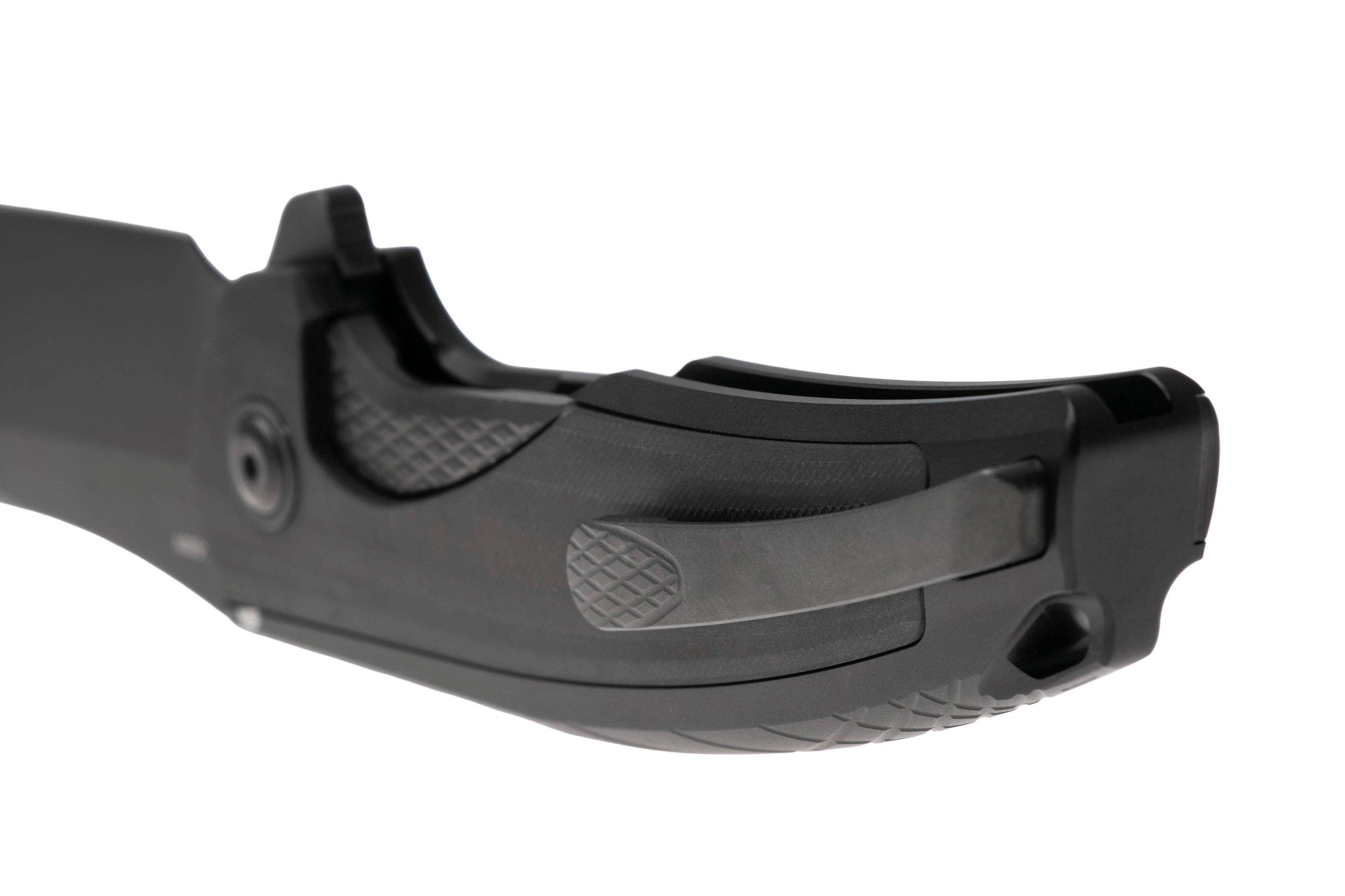 Reate Jack Jr. JJR-BL-DLC-AL-BL, Black DLC CPM S30V, Black Aluminum ...