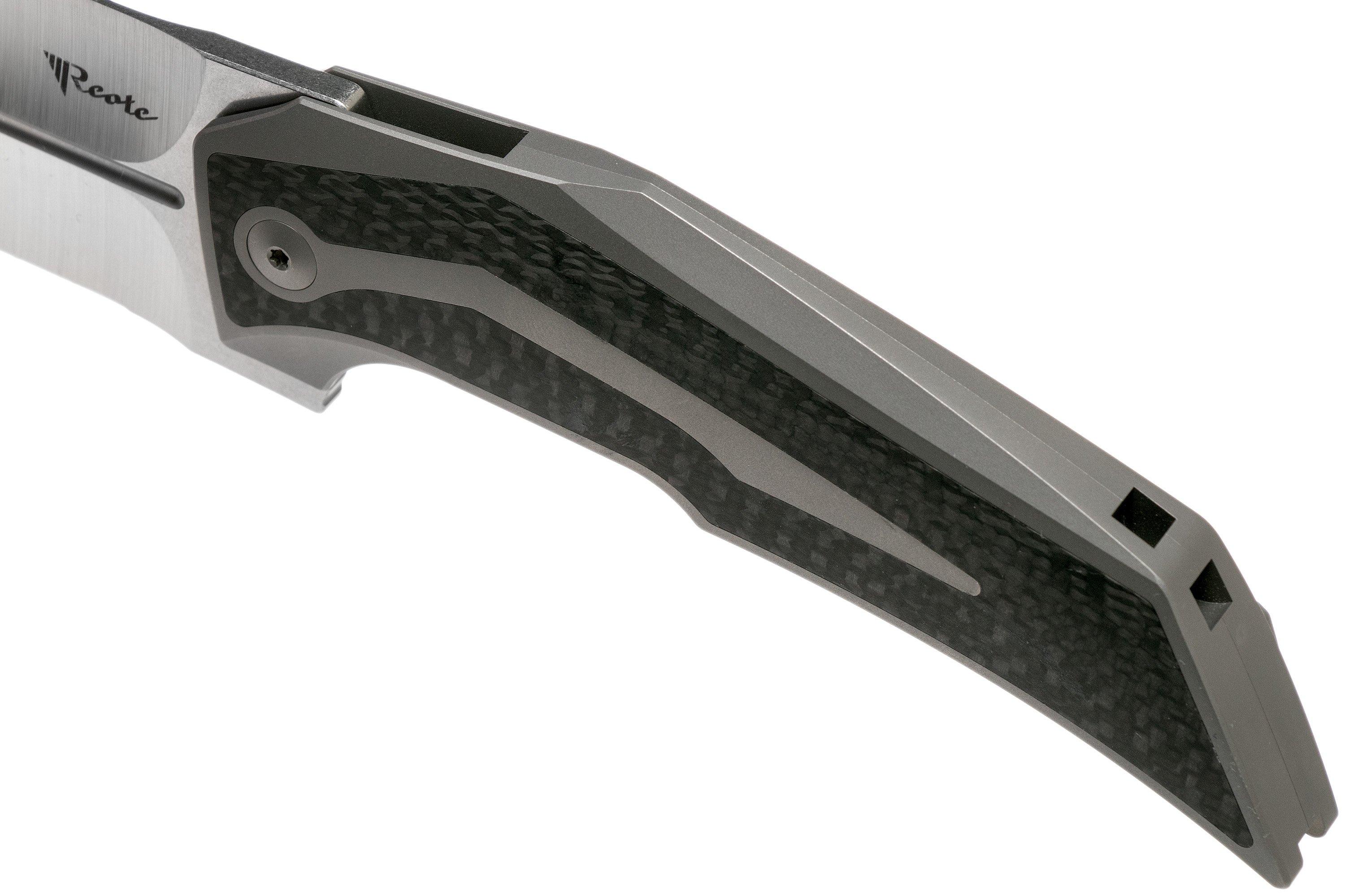 Reate T4000 Carbon Fiber pocket knife, Tashi Bharucha design ...