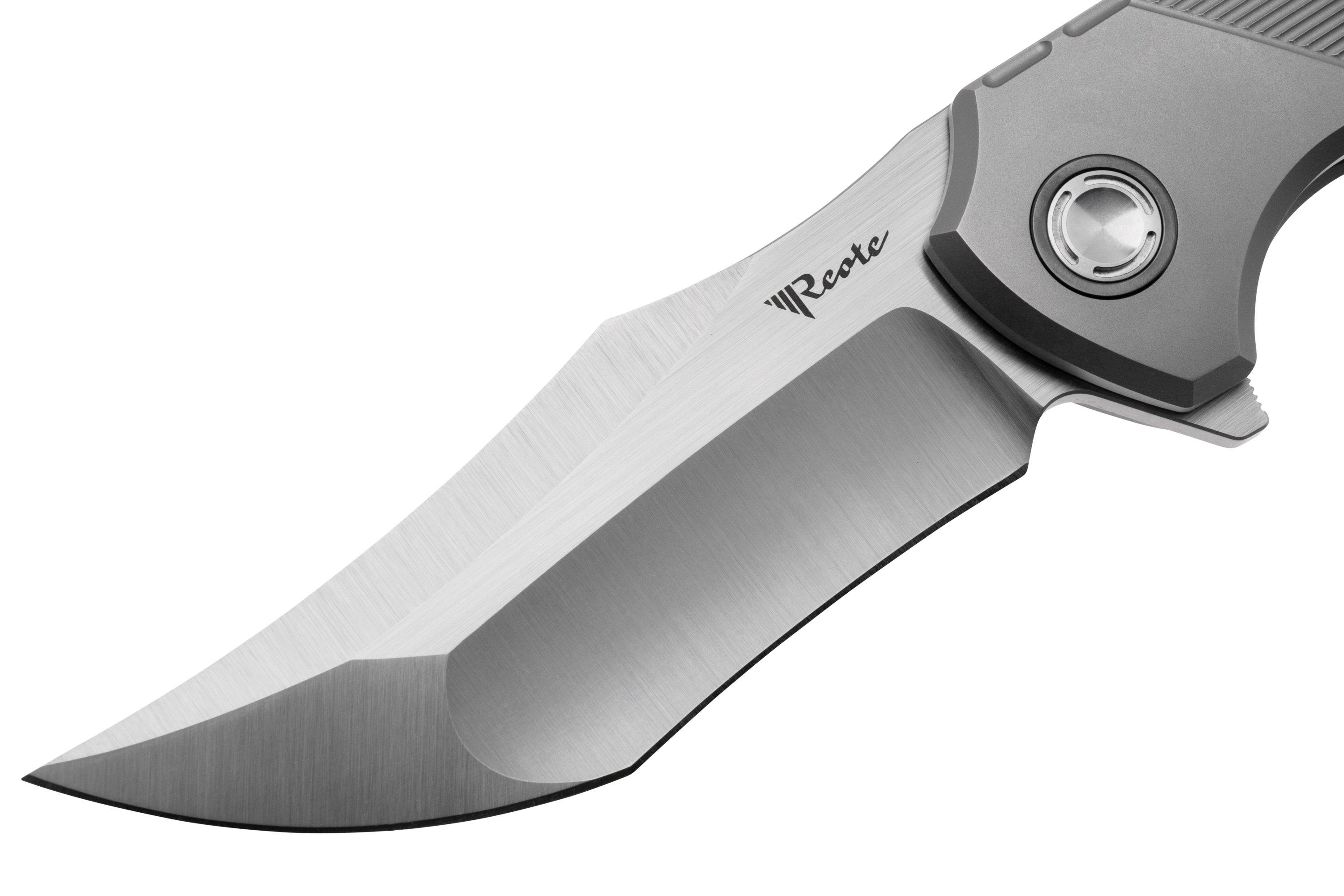 Reate Tiger TG-SP Stripe Pattern Titanium, pocket knife ...