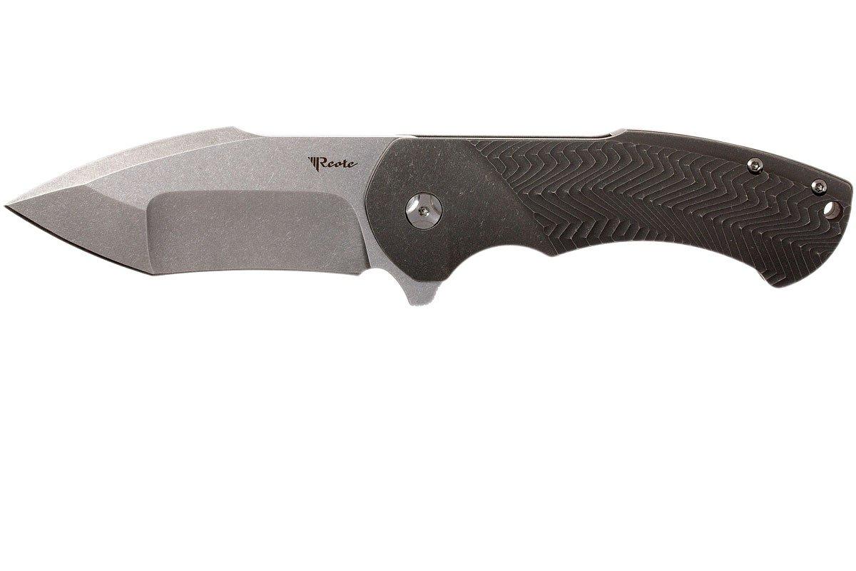 Reate Fallout 2.0 Stonewashed pocket knife, Rick Barrett design ...