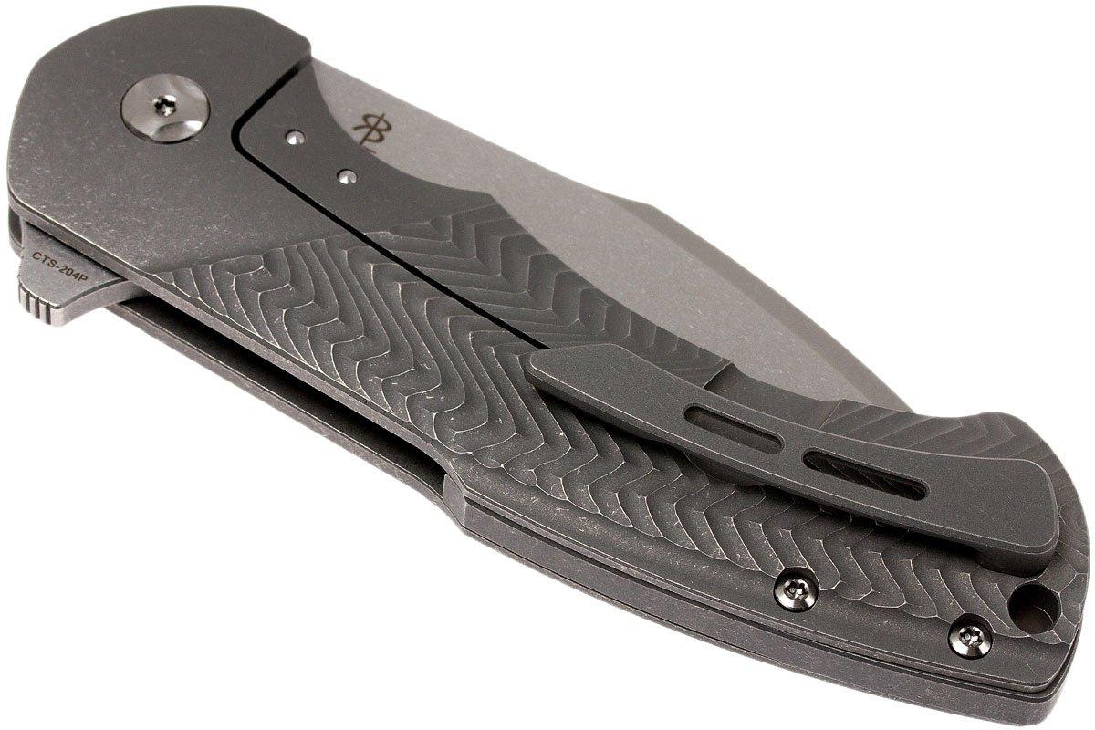 Reate Fallout 2.0 Stonewashed pocket knife, Rick Barrett design ...