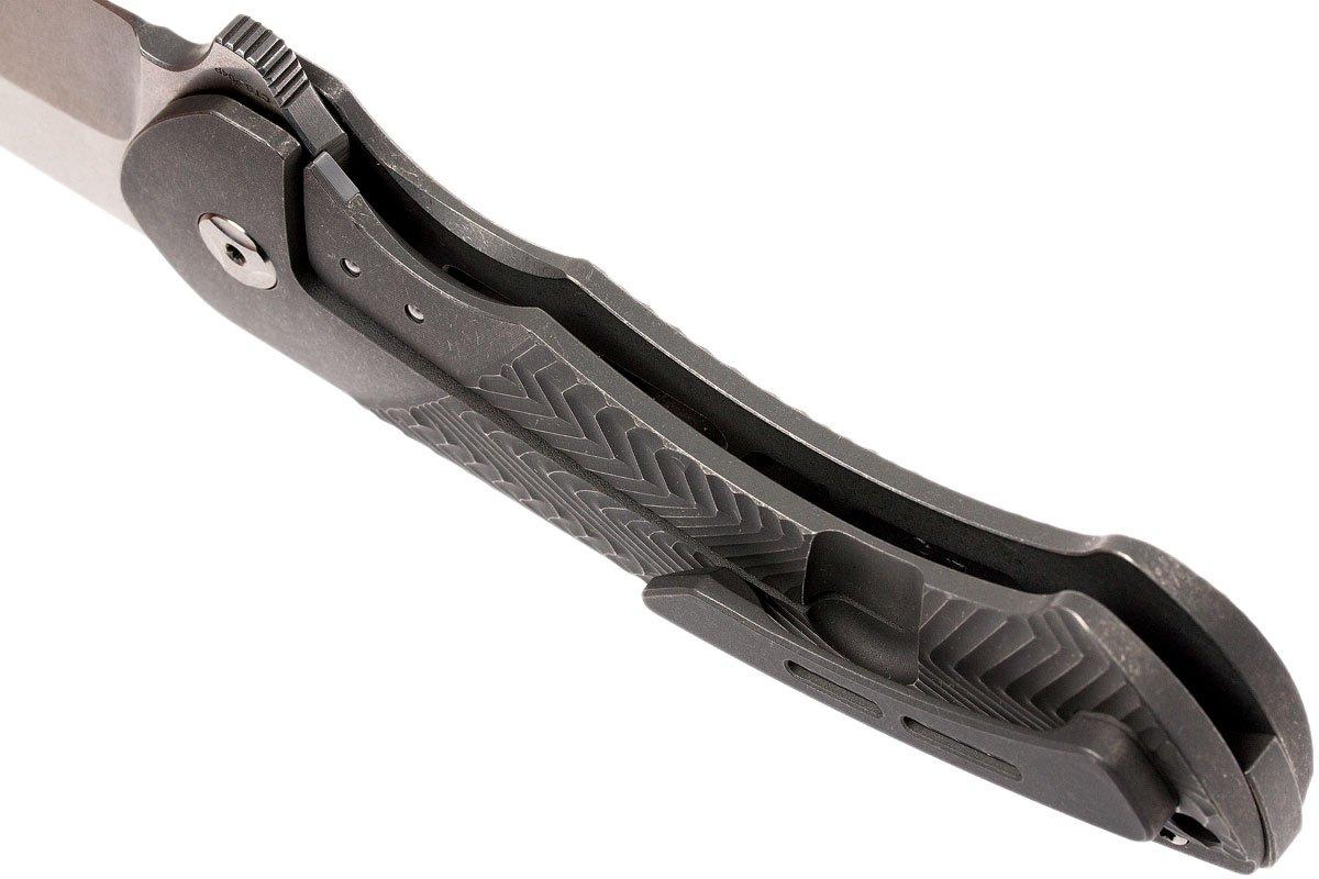 Reate Fallout 2.0 Stonewashed pocket knife, Rick Barrett design ...