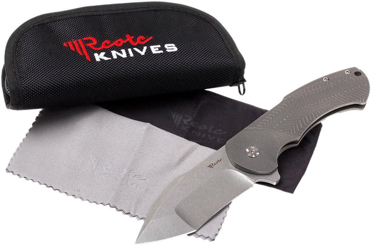 Reate Fallout 2.0 Stonewashed pocket knife, Rick Barrett design ...