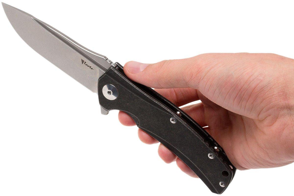 Reate Horizon-C pocket knife, titanium | Advantageously shopping at ...