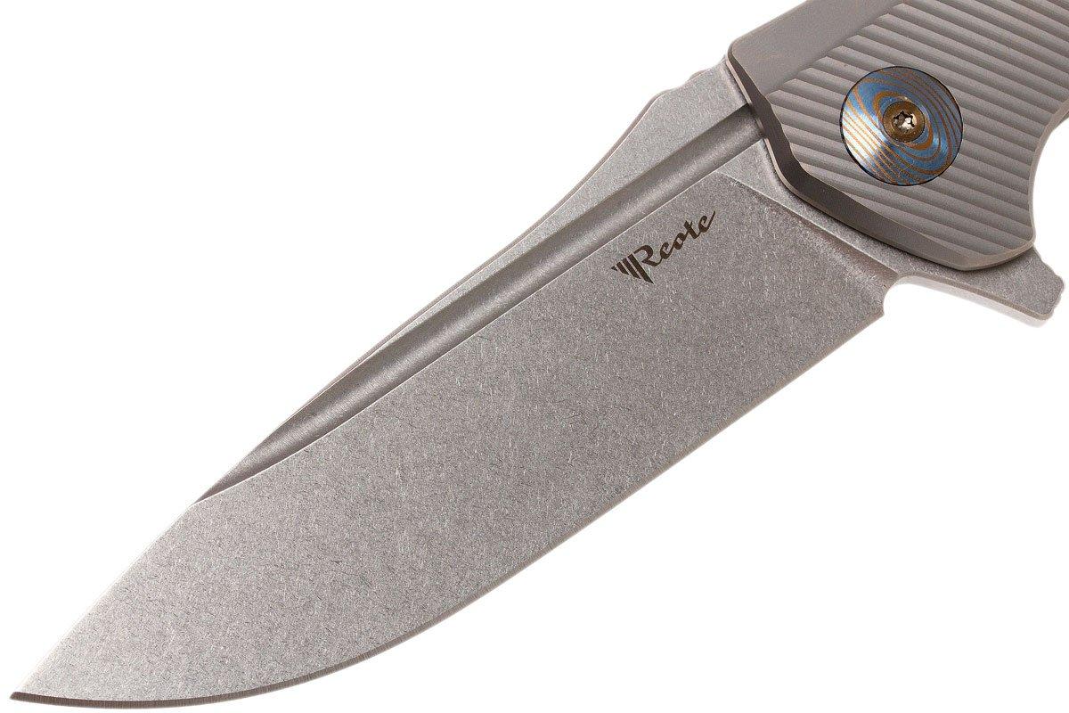 Reate Horizon-Ti pocket knife, titanium | Advantageously shopping at ...