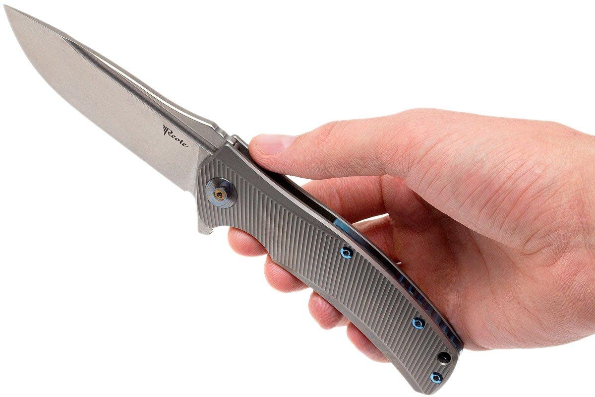 Reate Horizon-Ti pocket knife, titanium | Advantageously shopping at ...