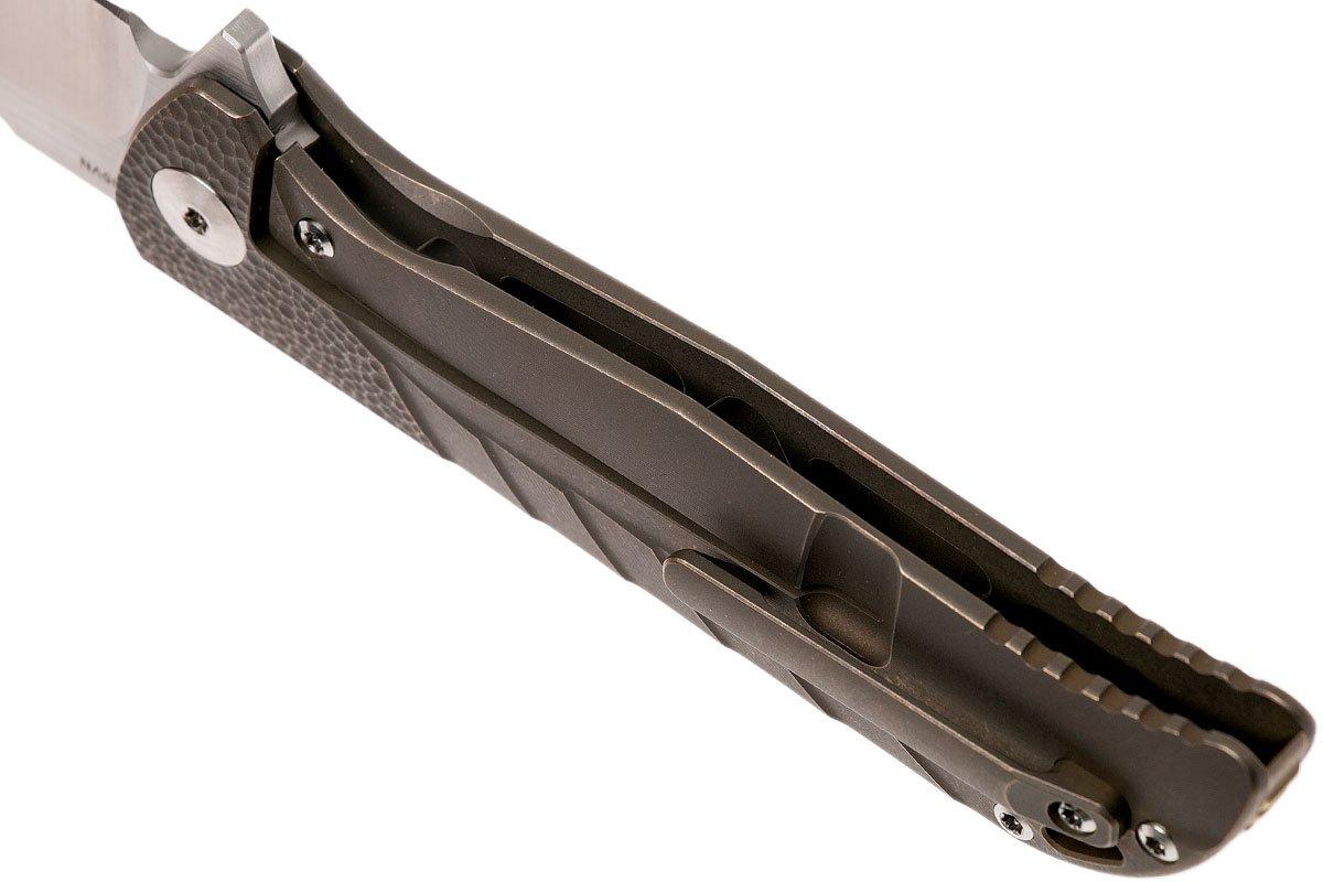 Reate K2 Bronze, S35VN Satin Finish Kwaiken-pocket knife ...