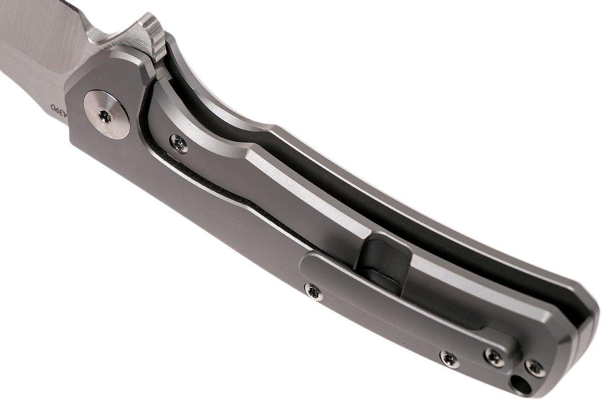 Reate Mini Horizon-D Bead Blast, Carbon fibre Inlay, Satin, pocket ...