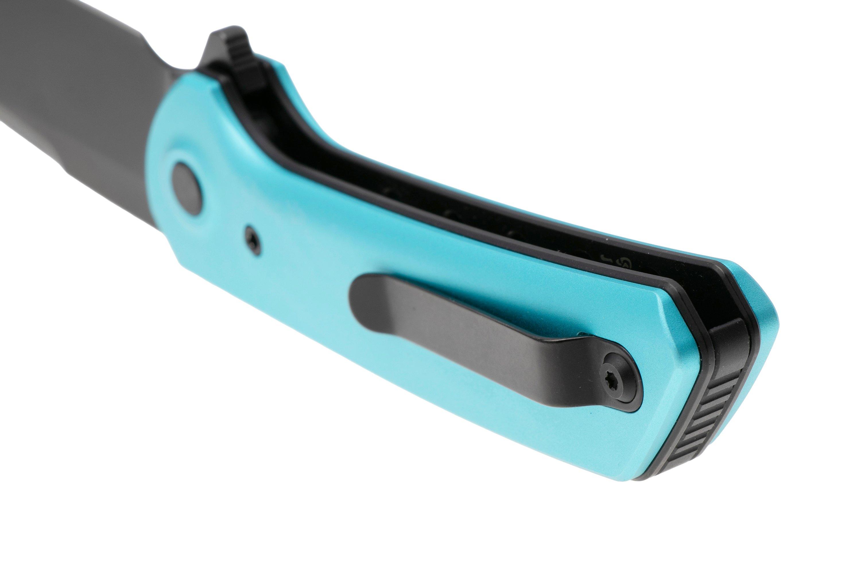 Reate PL-XF PVD Nitro-V, Blue Aluminium, couteau de poche | Achetez à ...