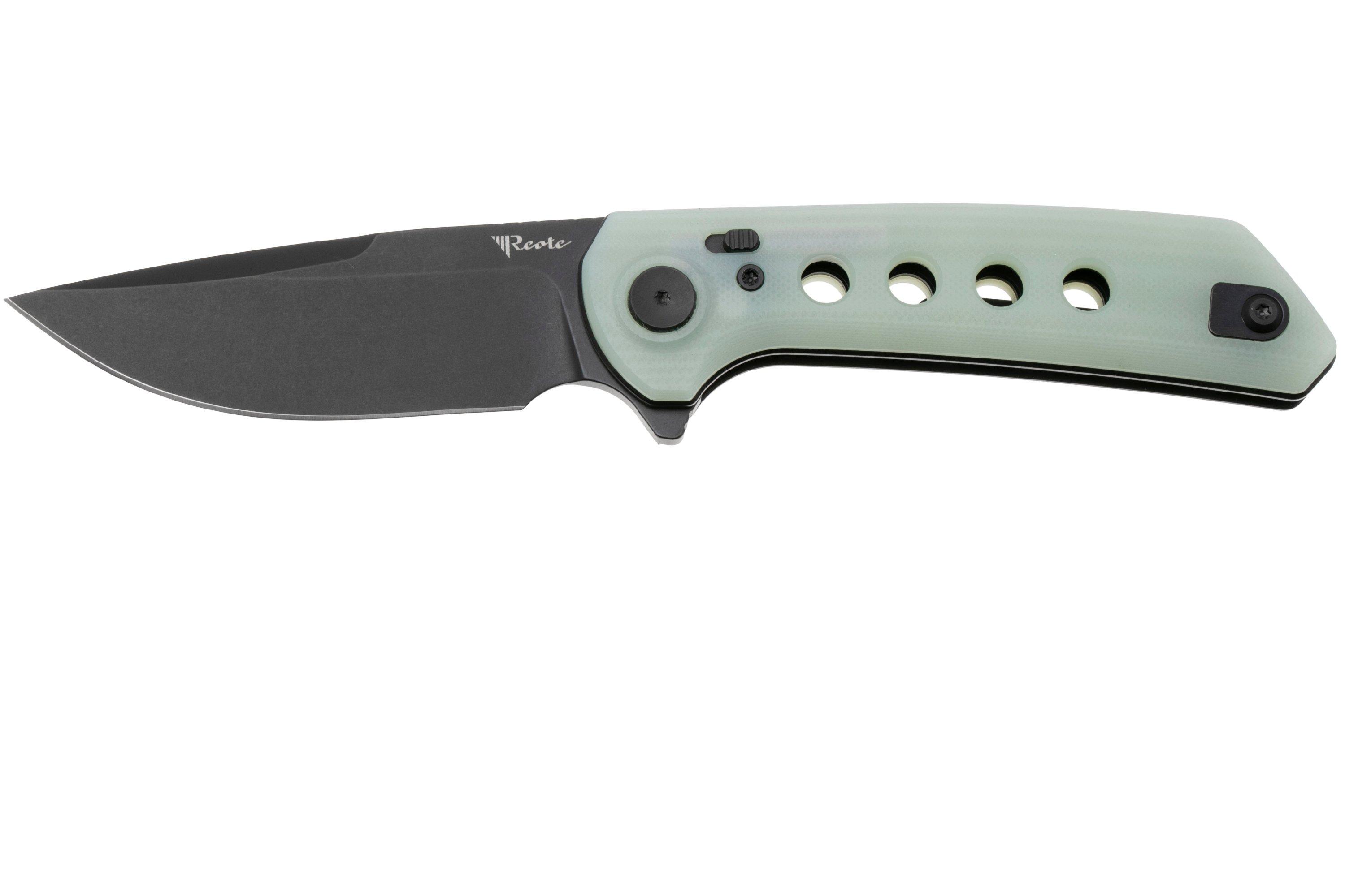 Reate PL-XF PVD Nitro-V, Jade G10, couteau de poche | Achetez à prix ...