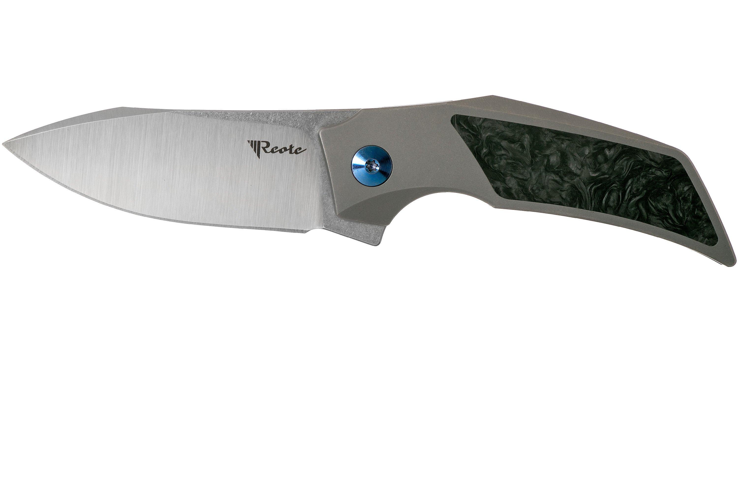 Reate T2500 Marble Carbon Fibre pocket knife, Tashi Bharucha design ...