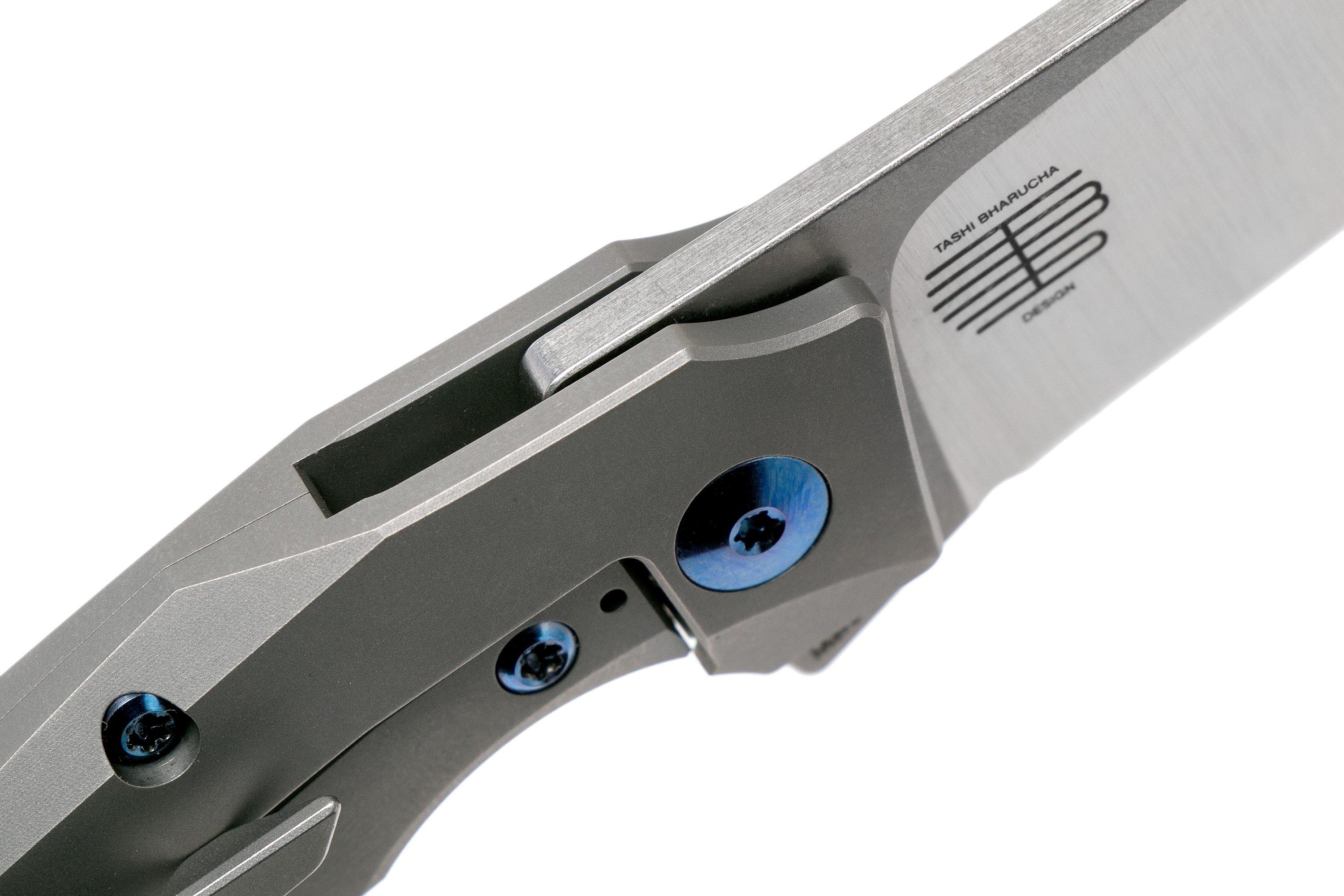 Reate T2500 Marble Carbon Fibre pocket knife, Tashi Bharucha design ...