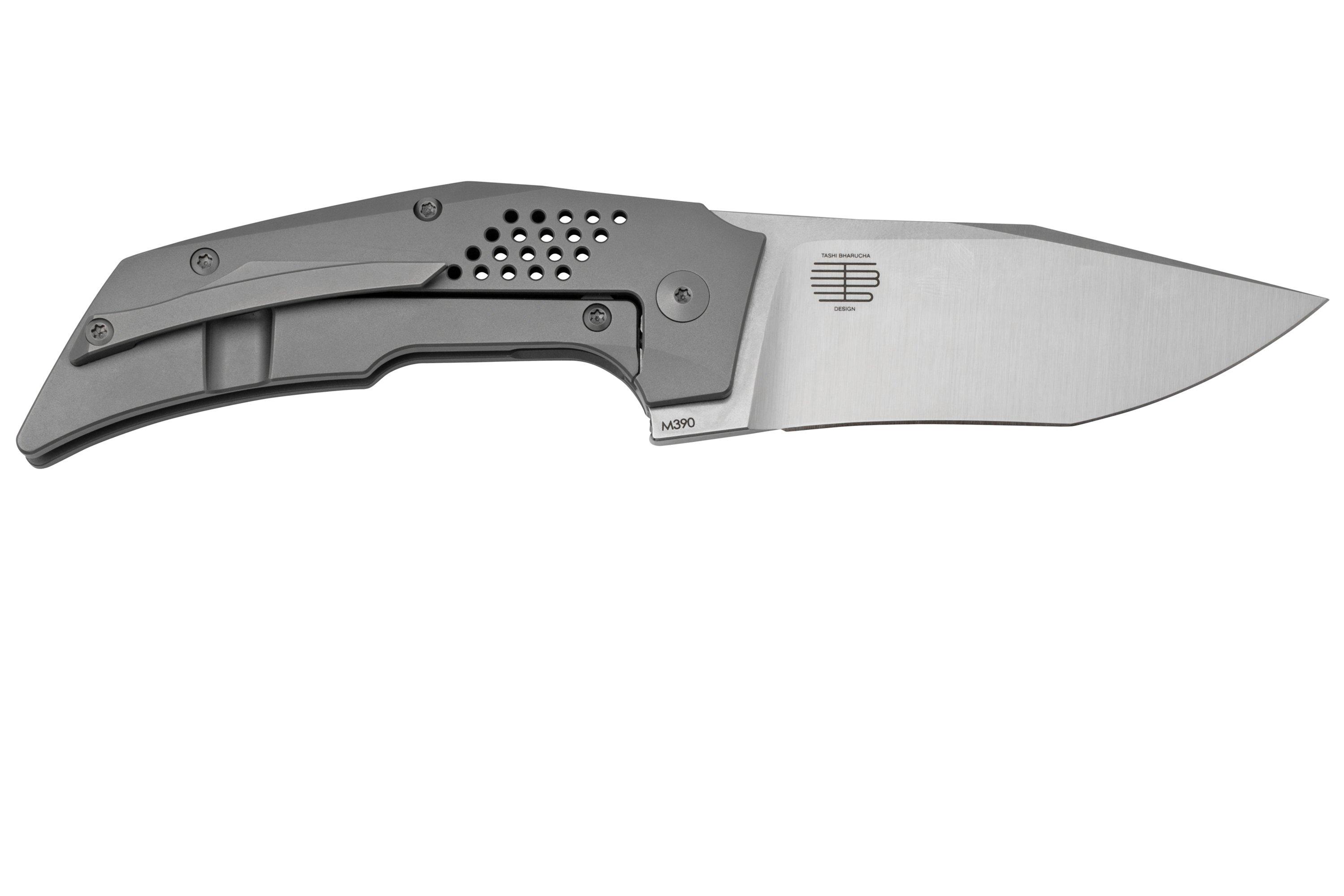 Reate T3500 Bead Blast Titanium zakmes, Tashi Bharucha design ...