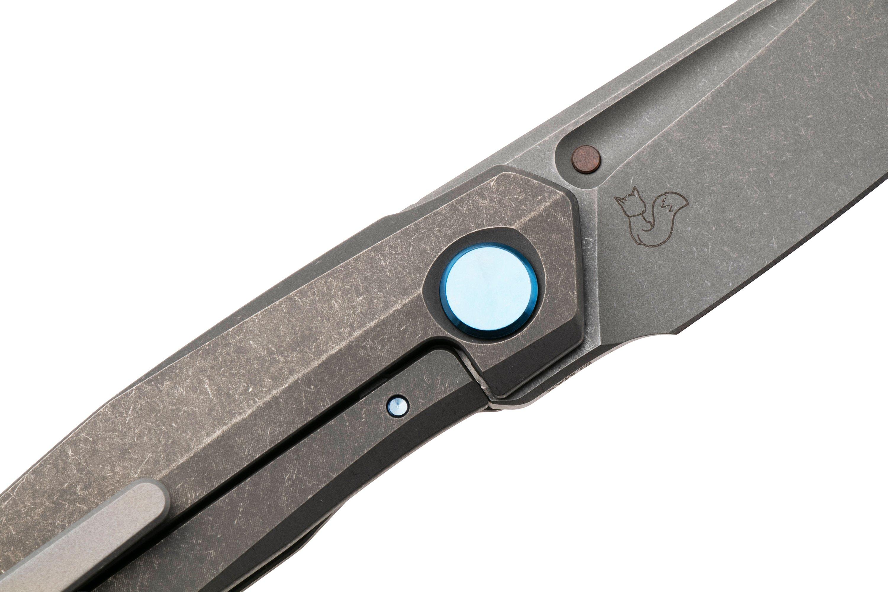 Reate VK-ANUB-TI-DW, Darkwashed Elmax, Darkwashed Titanium zakmes ...