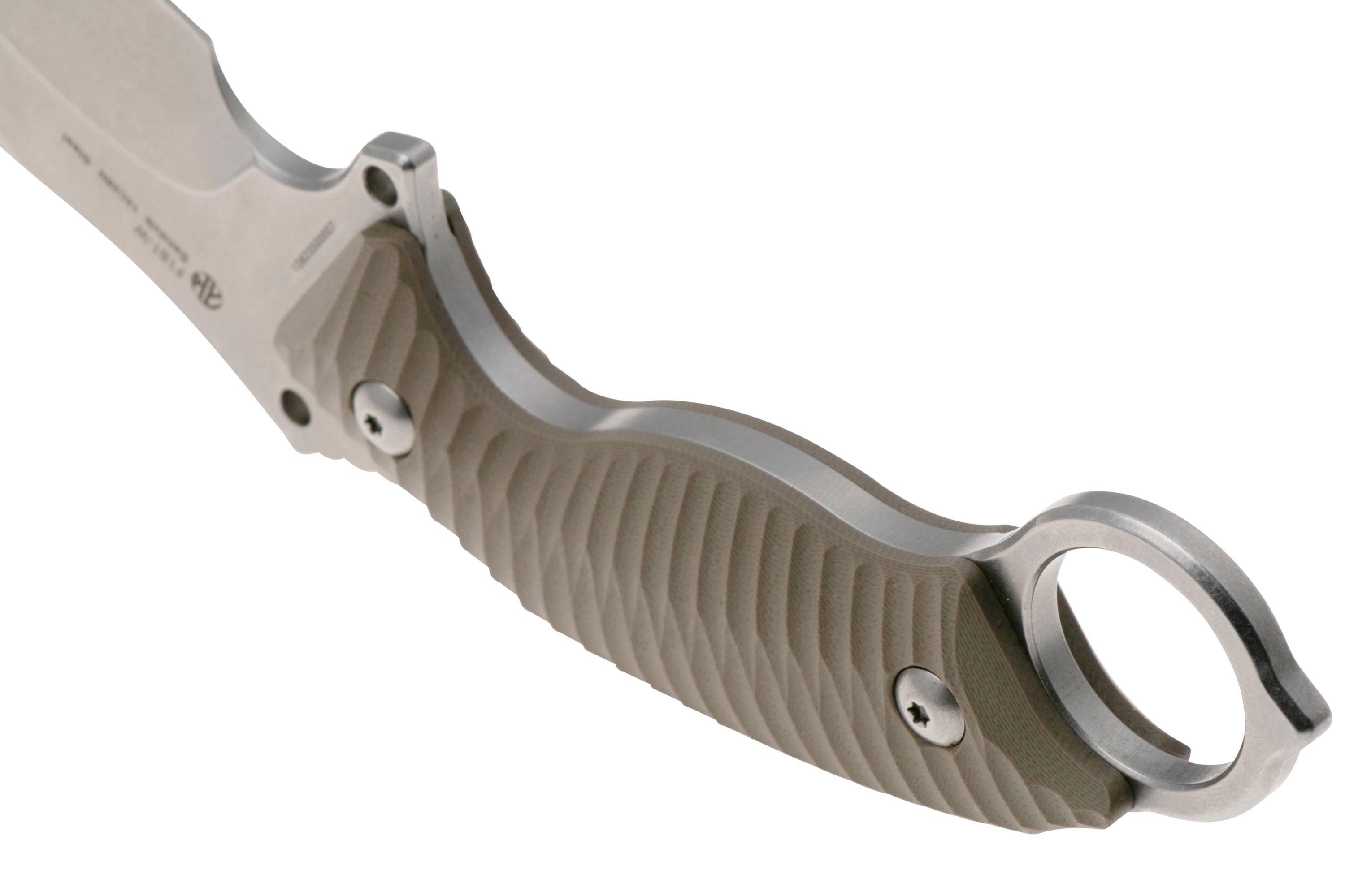 Ruike F181-W 14C28N, Sand Coyote G10, tactical knife | Advantageously ...