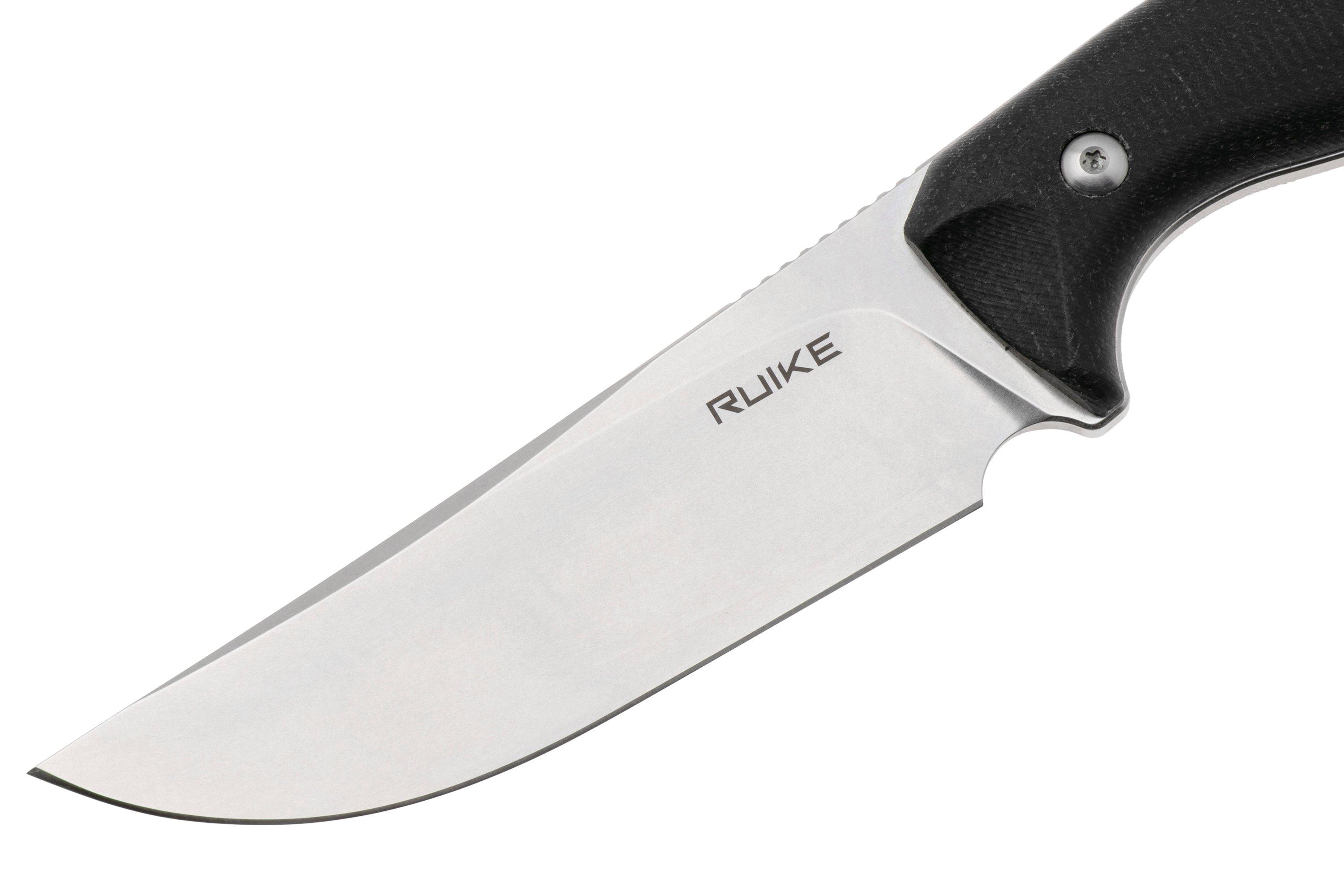 Nóż z głownią stałą Ruike F186-MB Stonewashed D2, Black Micarta | Zalety robienia zakupów na ...