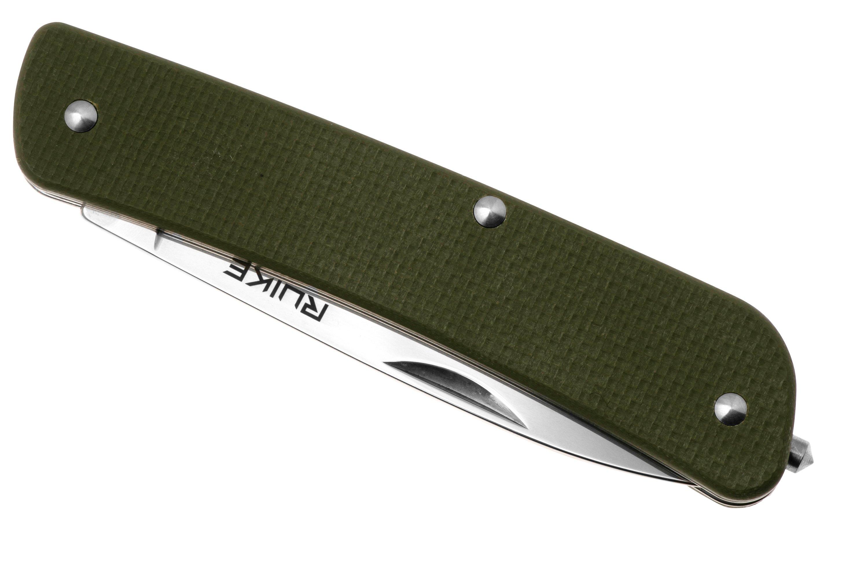 Ruike L11-G 12C27, Green G10, pocket knife | Advantageously shopping at ...