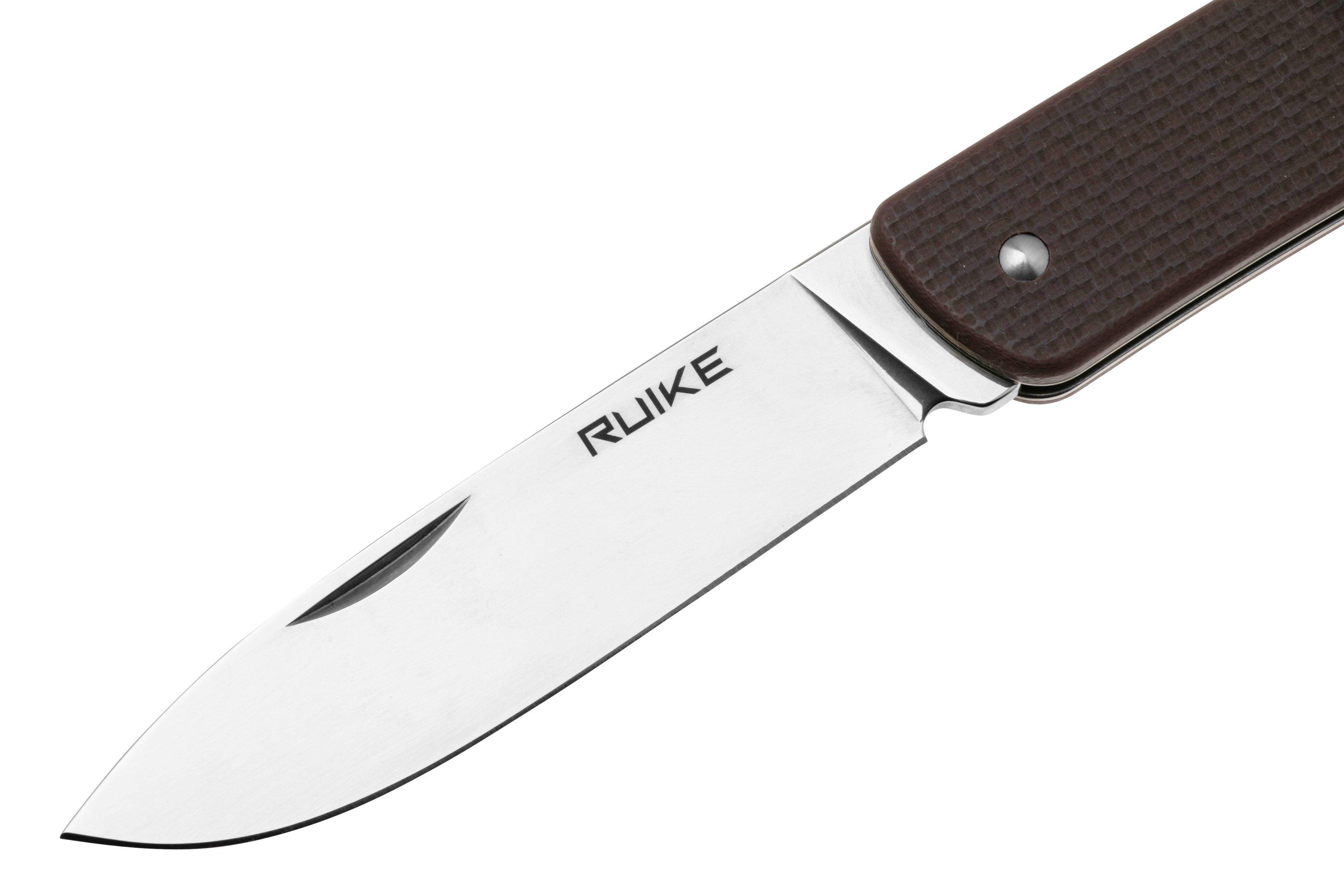 Ruike L11-N 12C27, Brown G10, pocket knife | Advantageously shopping at ...