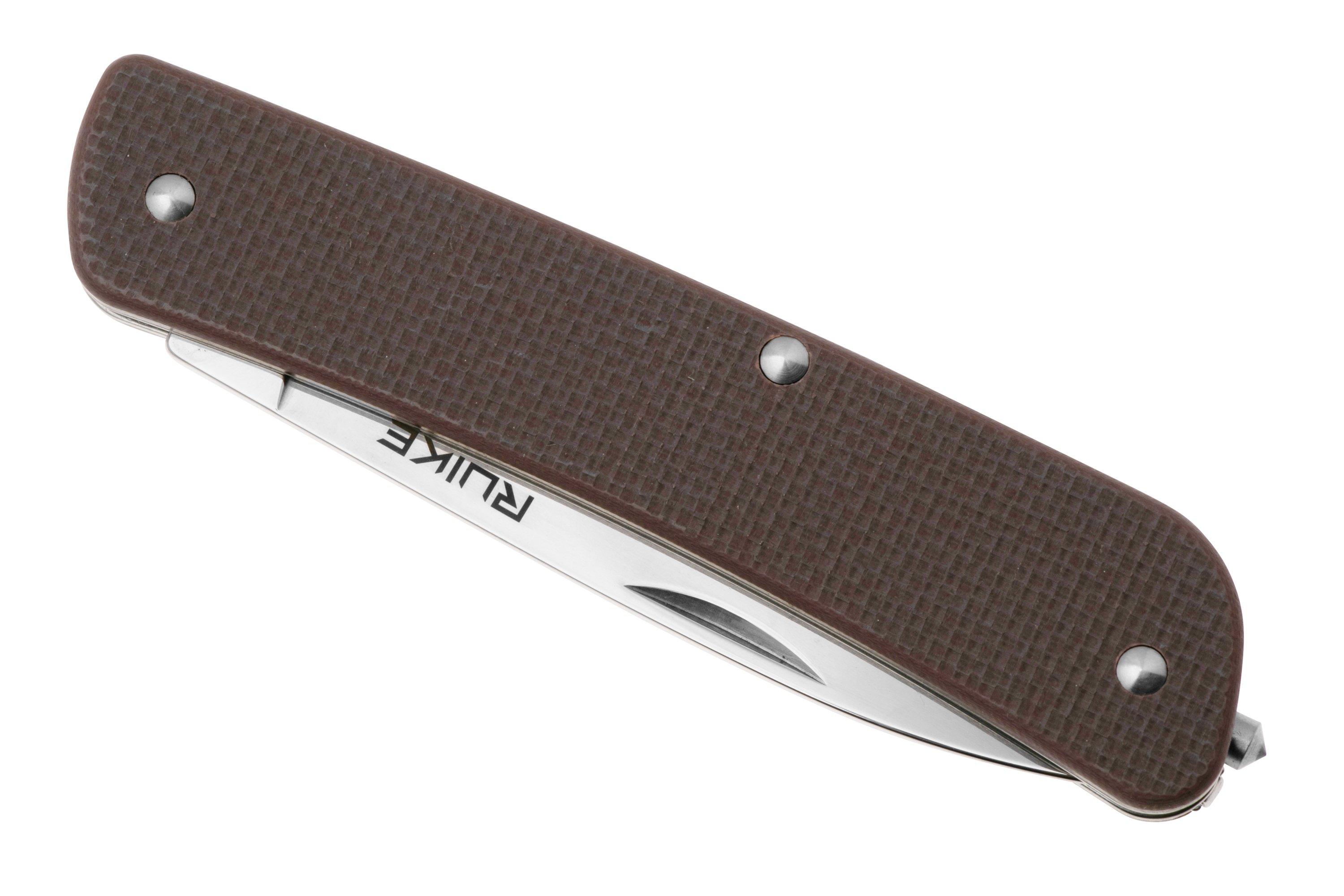 Ruike L11-N 12C27, Brown G10, pocket knife | Advantageously shopping at ...