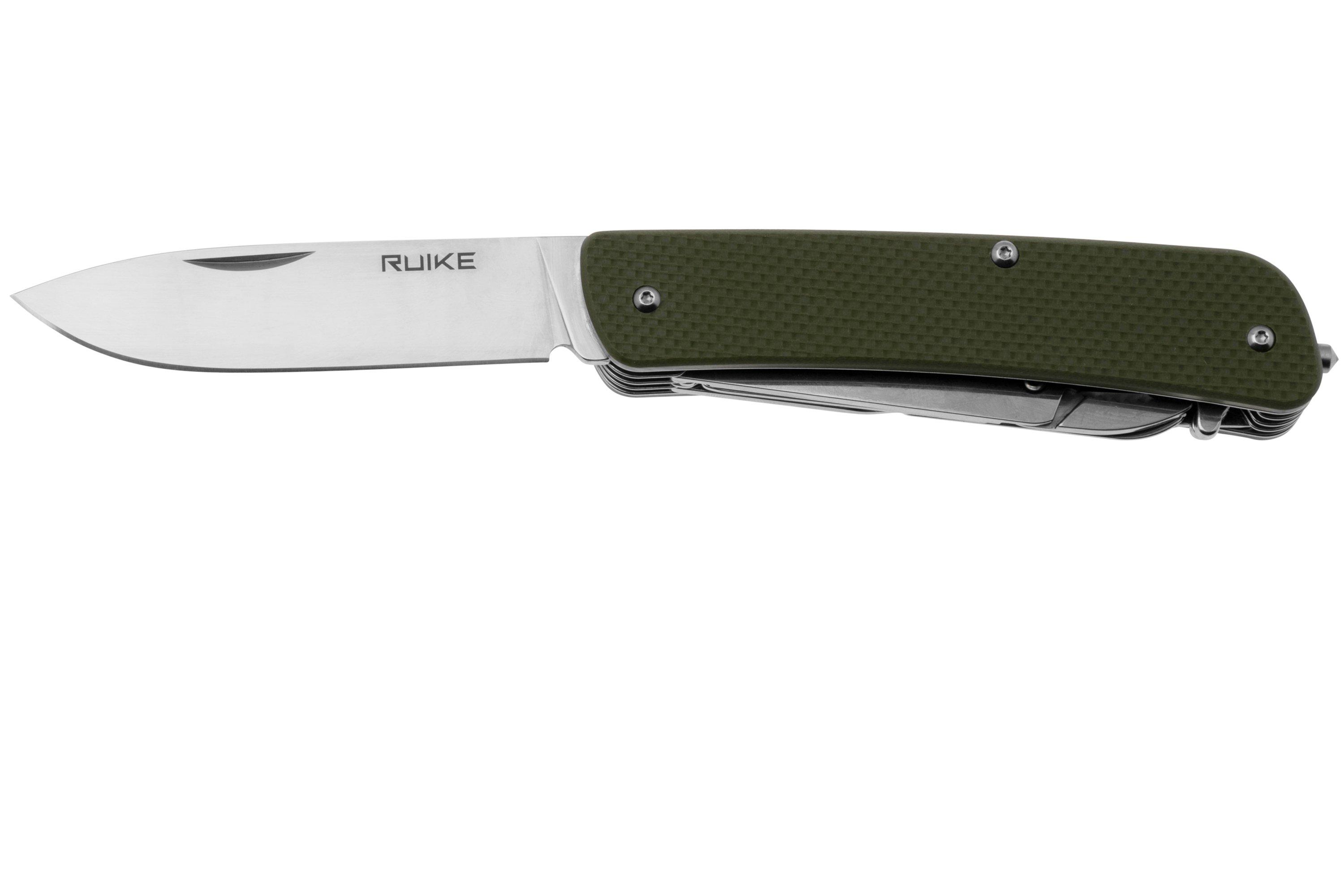 Ruike L41-G 12C27, Green G10, pocket knife | Advantageously shopping at Knivesandtools.com