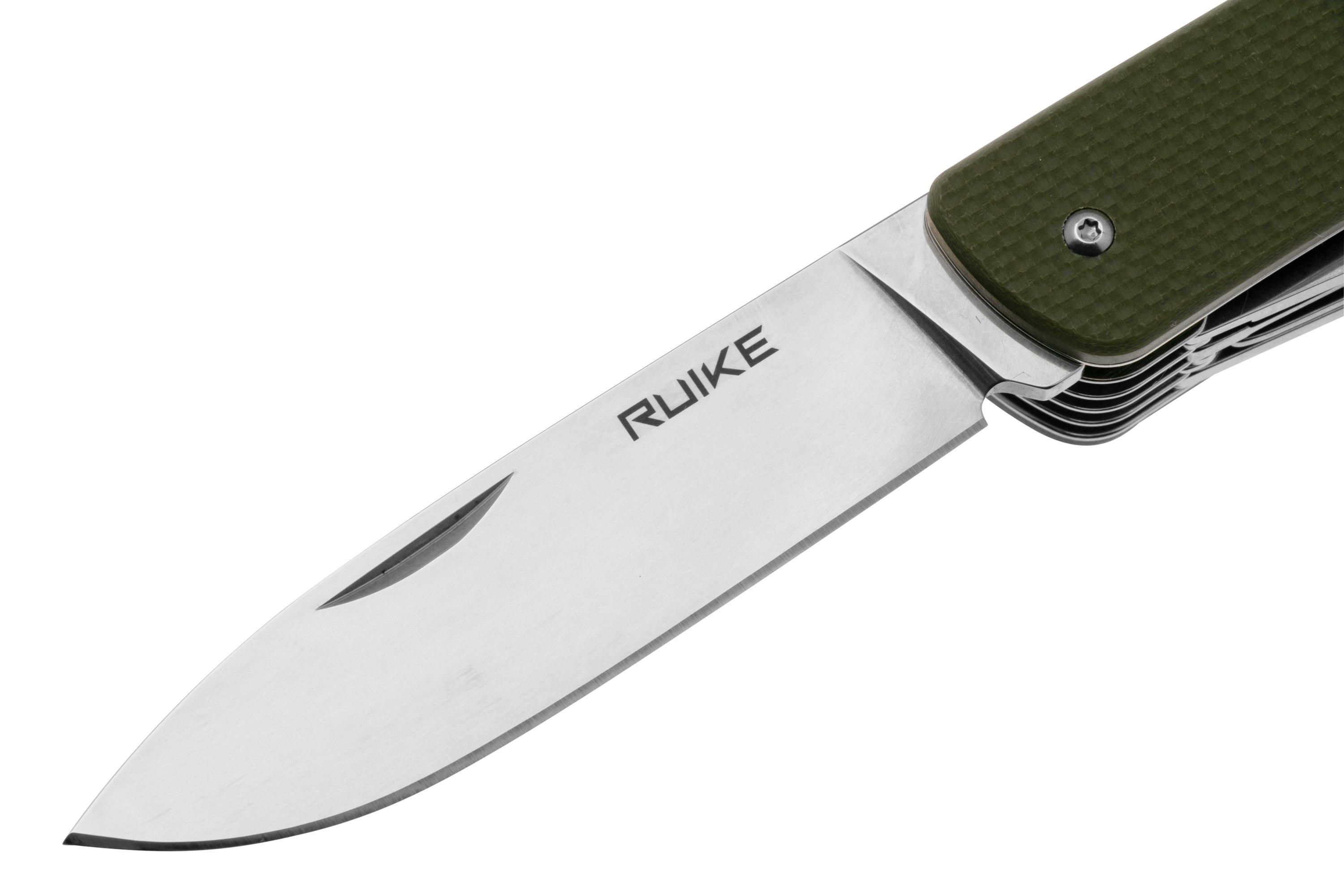Ruike L51-G 12C27, Green G10, pocket knife | Advantageously shopping at ...