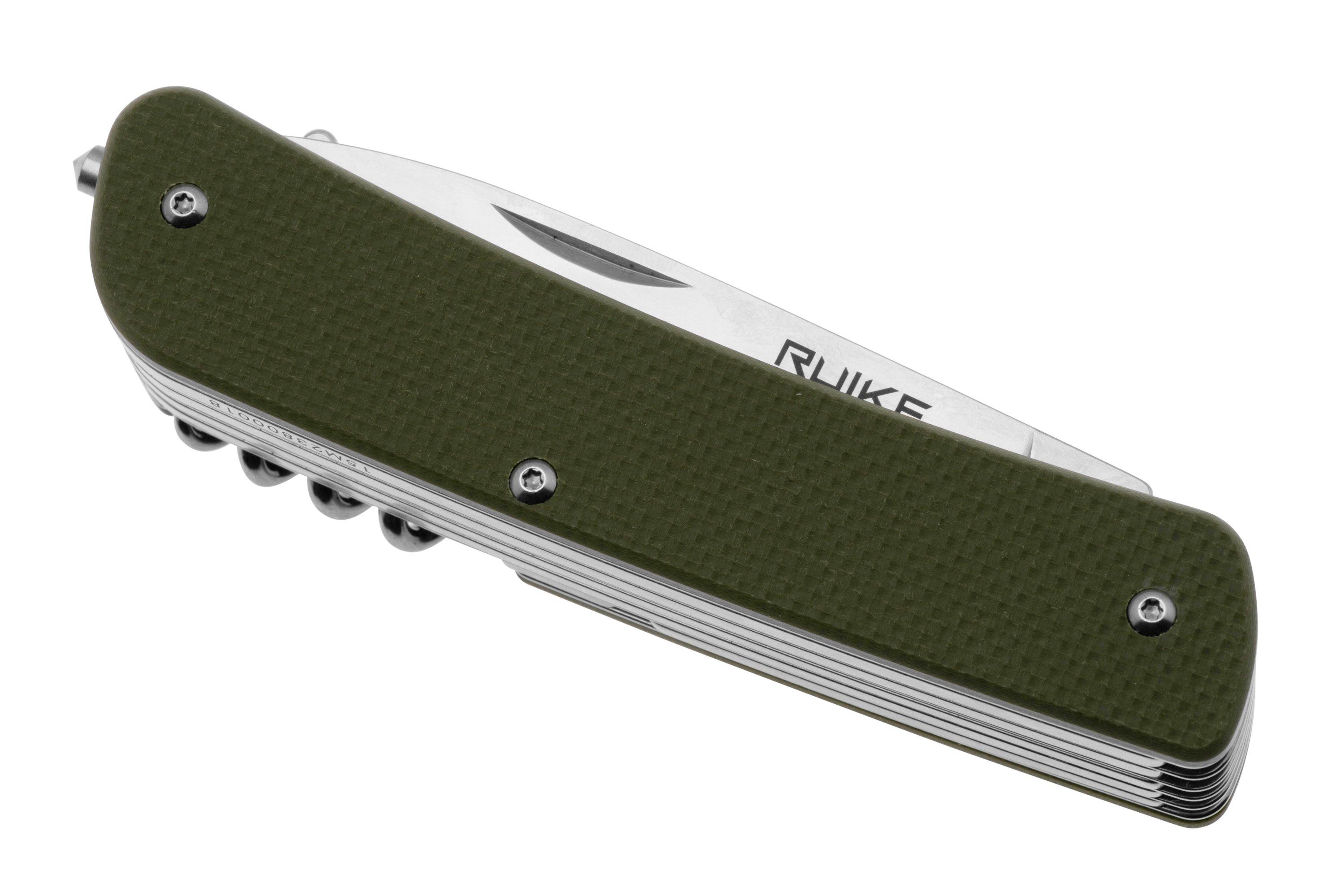 Ruike L51-G 12C27, Green G10, pocket knife | Advantageously shopping at ...