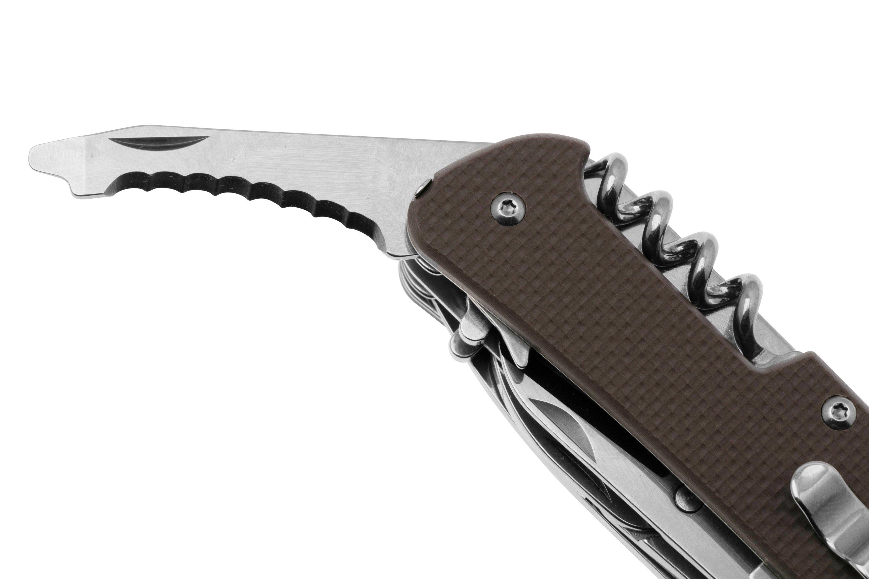 Ruike L51-B 12C27, Brown G10, pocket knife | Advantageously shopping at ...