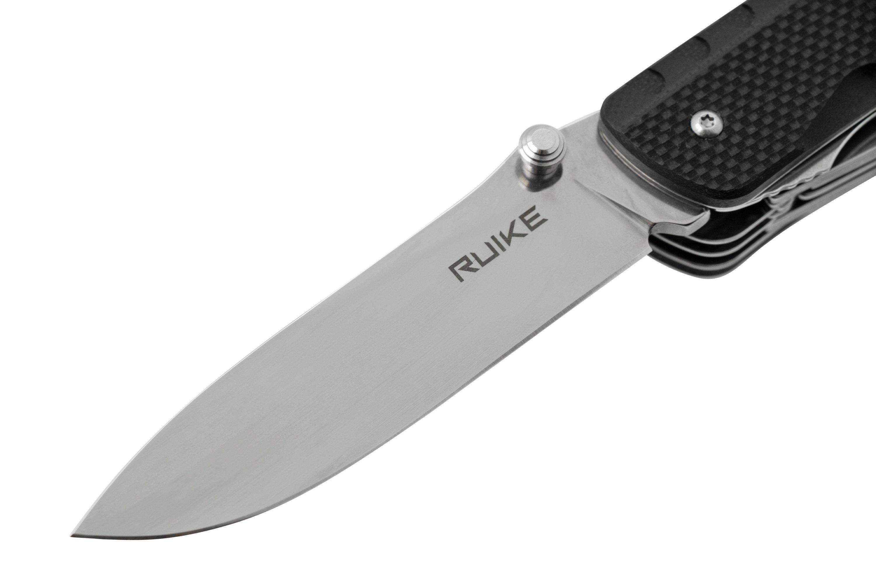 Ruike LD41-B Trekker pocket knife, black | Advantageously shopping at ...