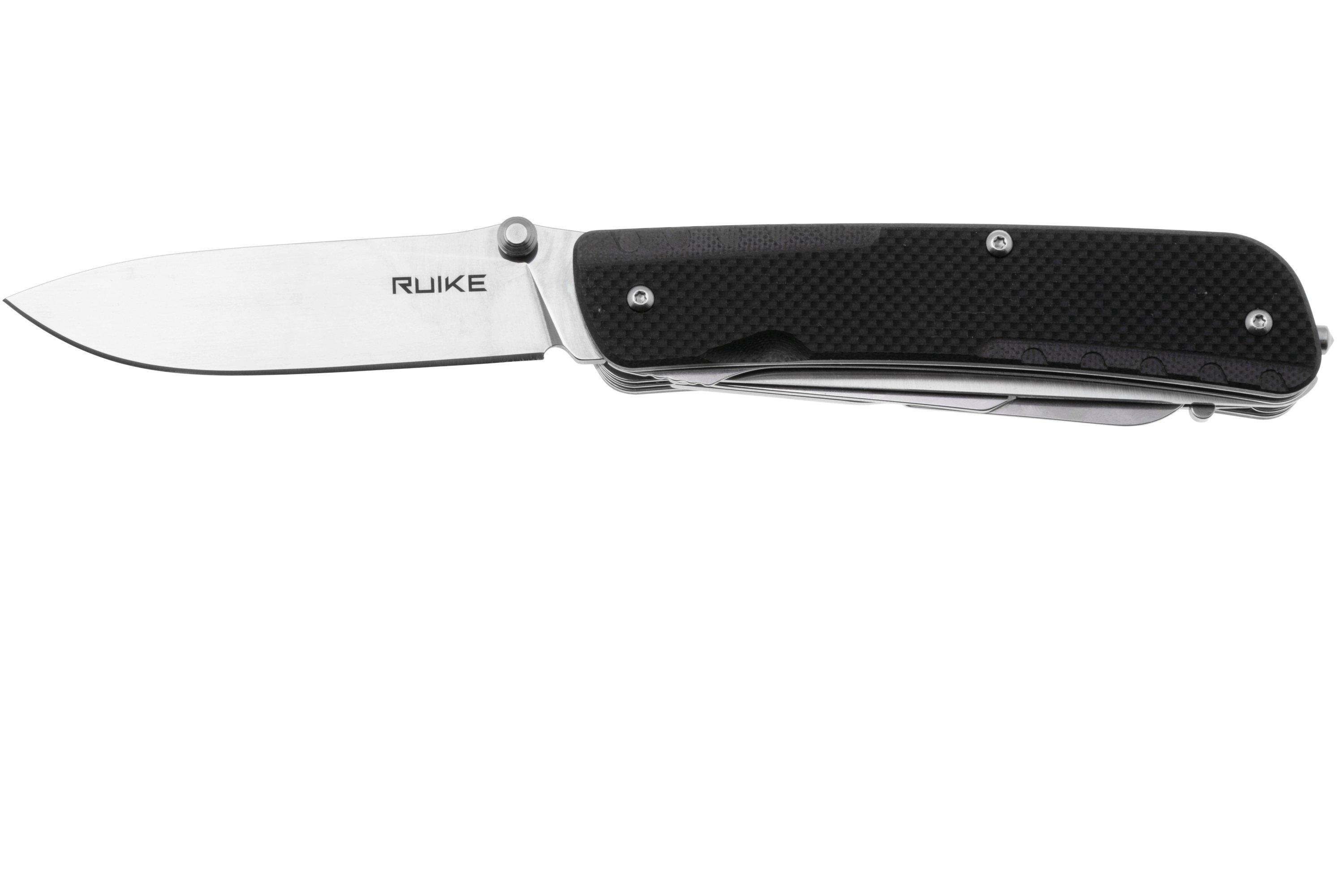 Ruike LD42-B Trekker pocket knife, black | Advantageously shopping at ...