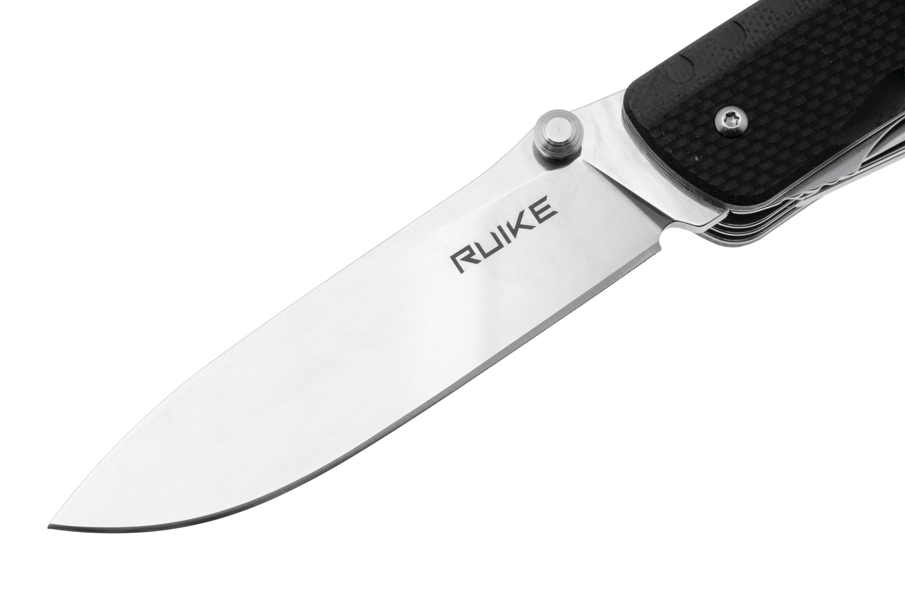 Ruike LD42-B Trekker pocket knife, black | Advantageously shopping at Knivesandtools.dk