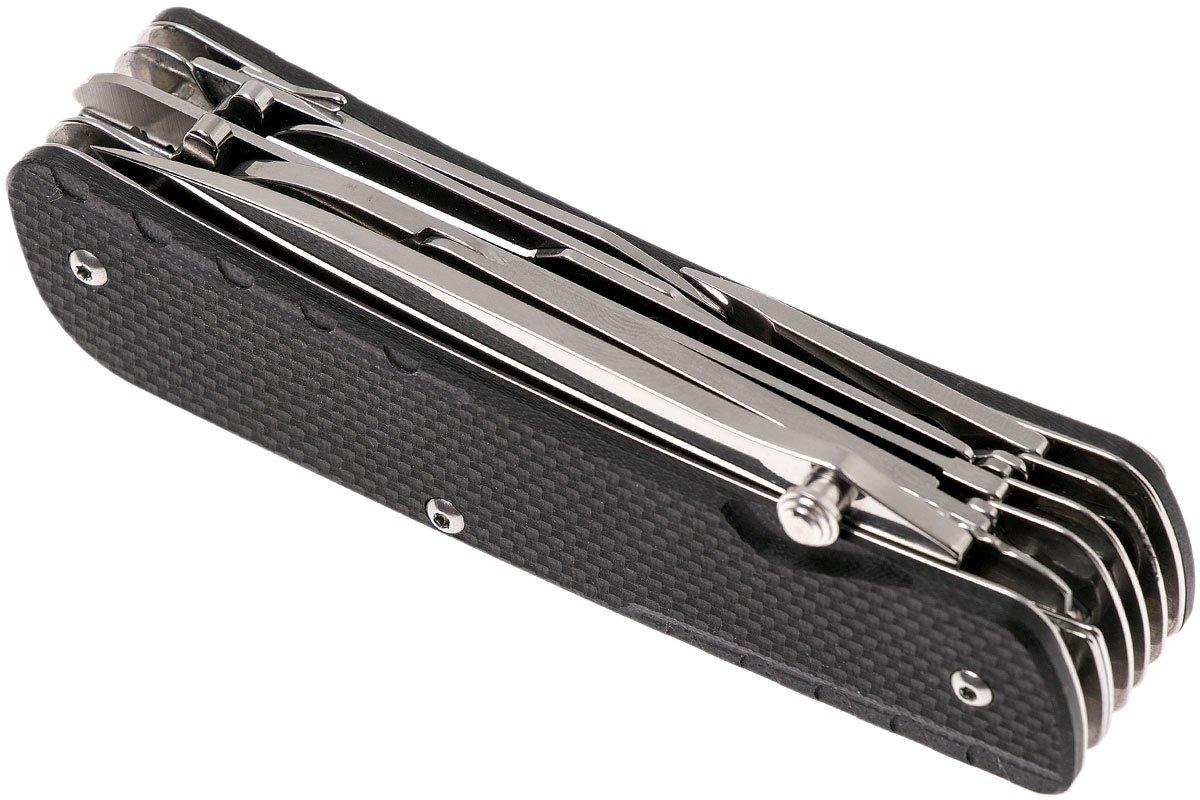 Ruike LD51-B Trekker pocket knife, black | Advantageously shopping at ...