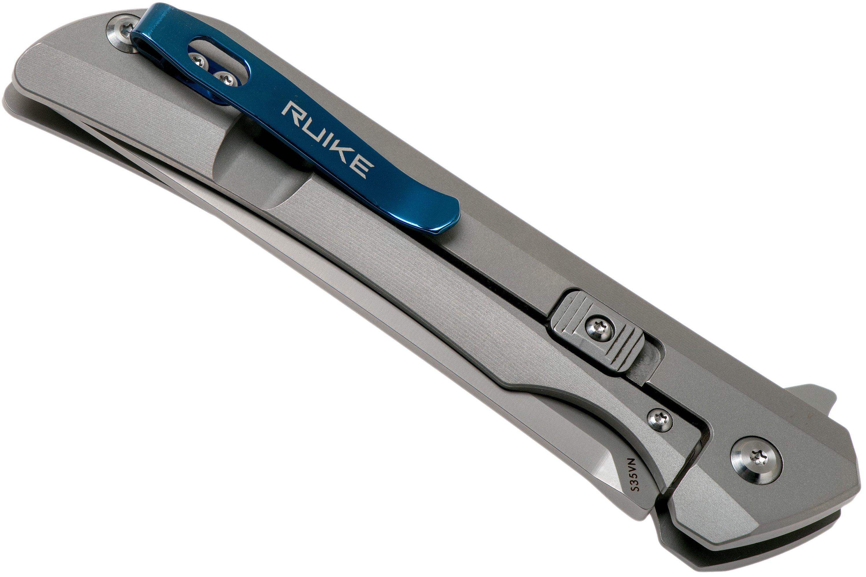 Ruike M121-TZ Hussar Titanium pocket knife | Advantageously shopping at ...
