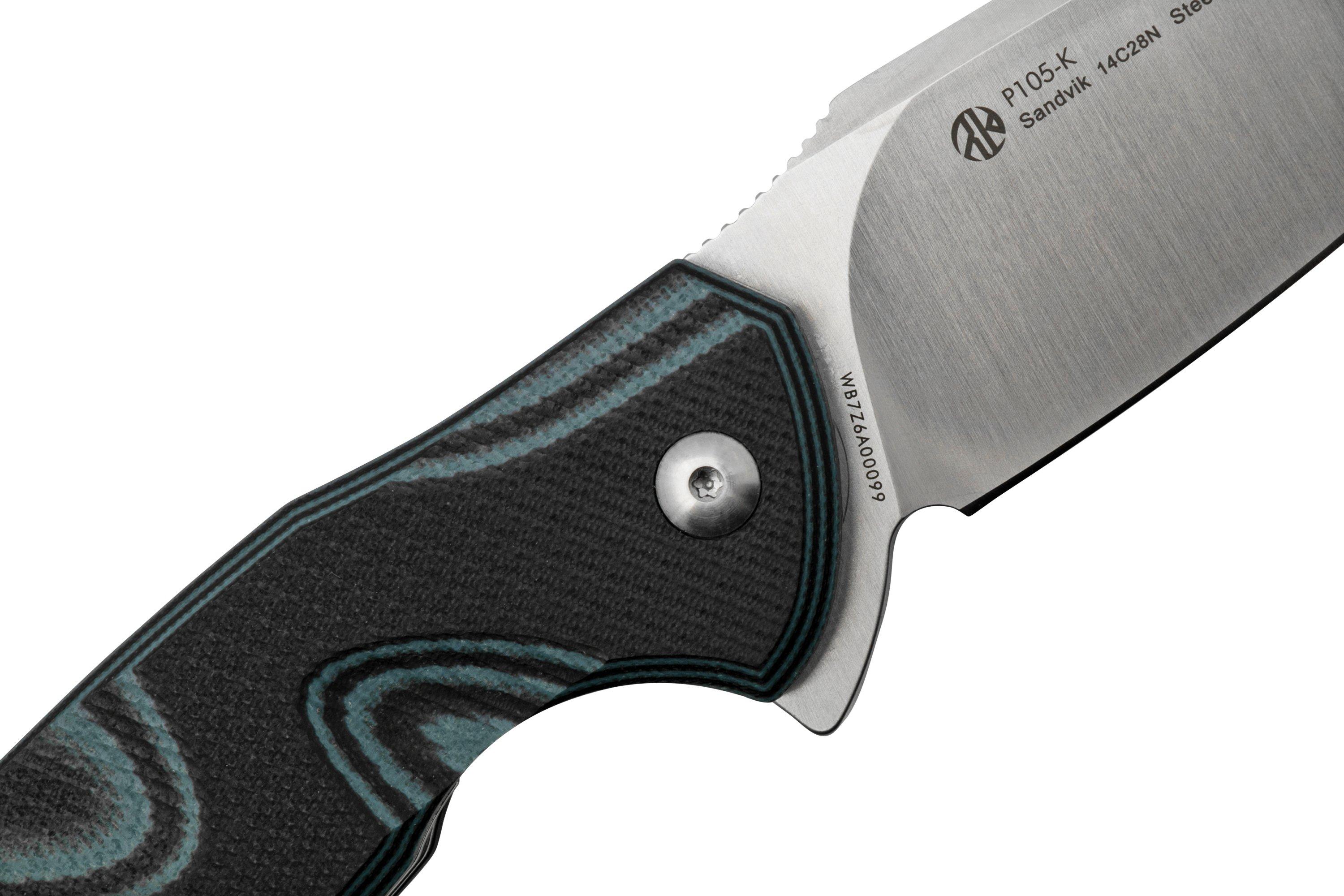 Ruike P105-K Pale Blue pocket knife | Advantageously shopping at ...