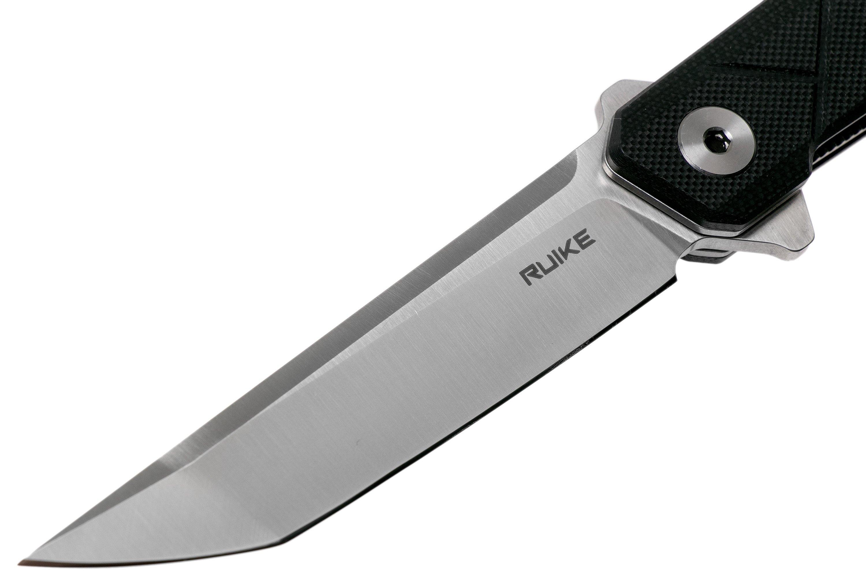 Ruike P127-B Black pocket knife | Advantageously shopping at ...