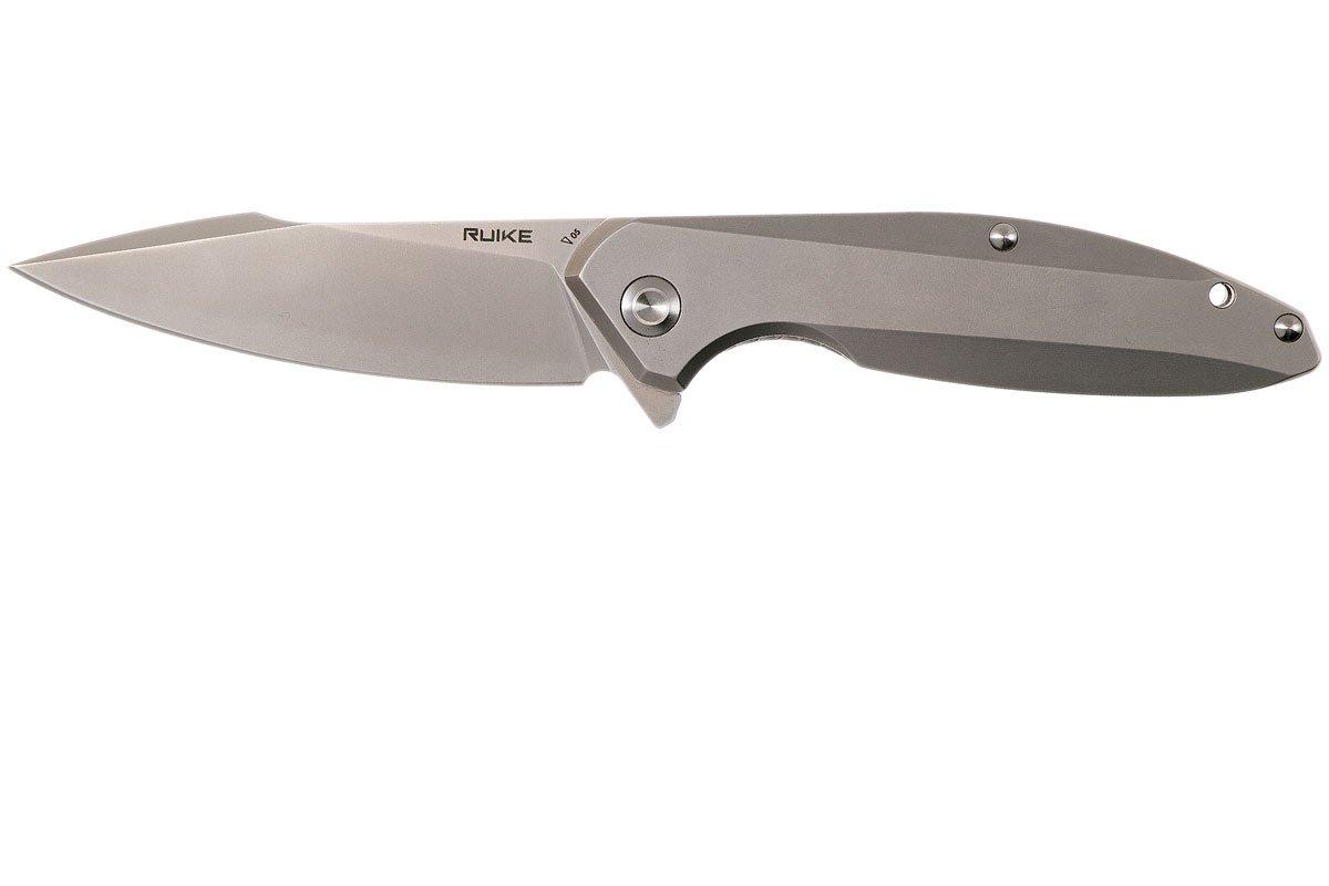 Ruike P128-SF pocket knife, Stonewashed finish | Advantageously shopping at Knivesandtools.com