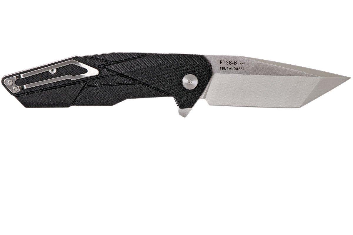 Ruike P138-B Tanto pocket knife, black | Advantageously shopping at ...