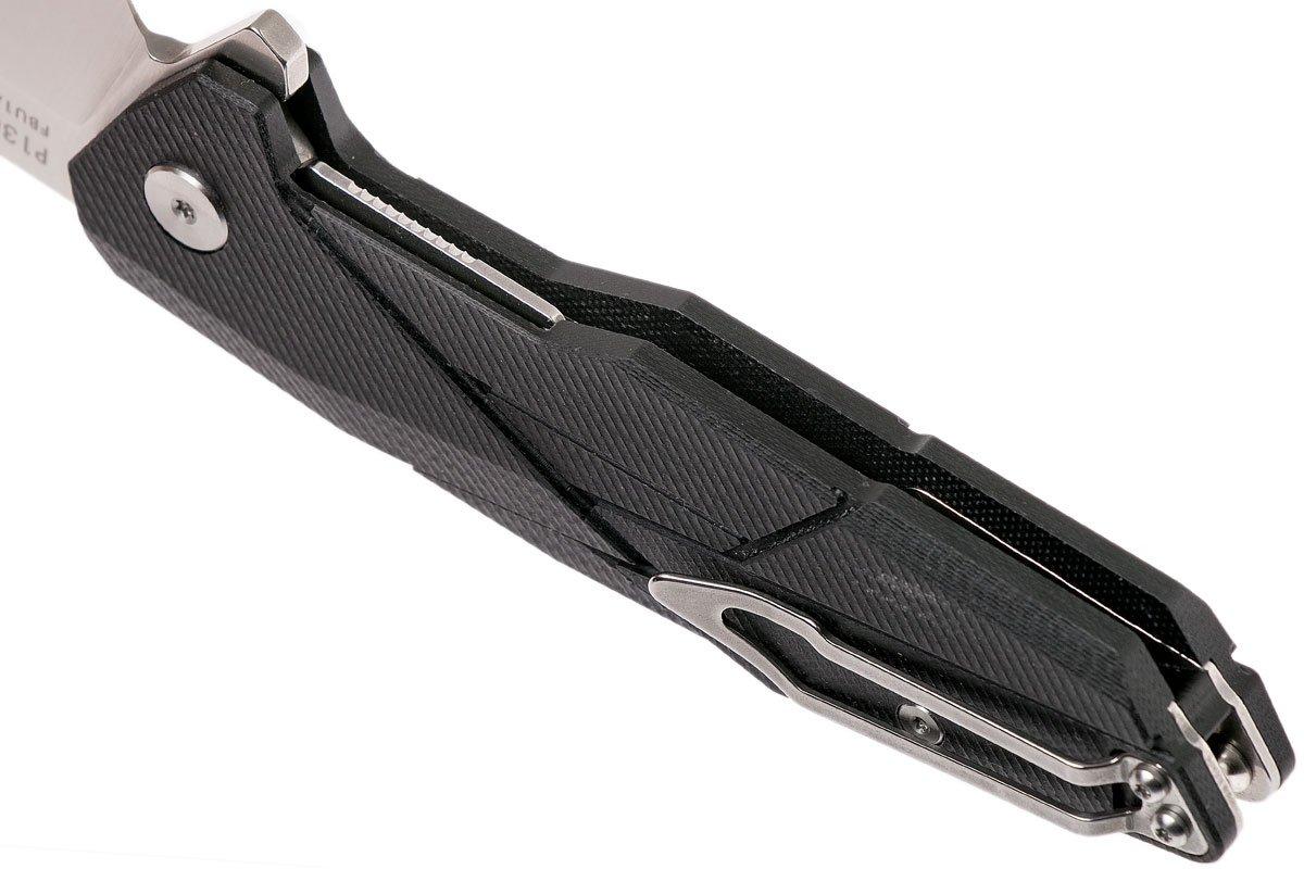 Ruike P138-B Tanto pocket knife, black | Advantageously shopping at ...