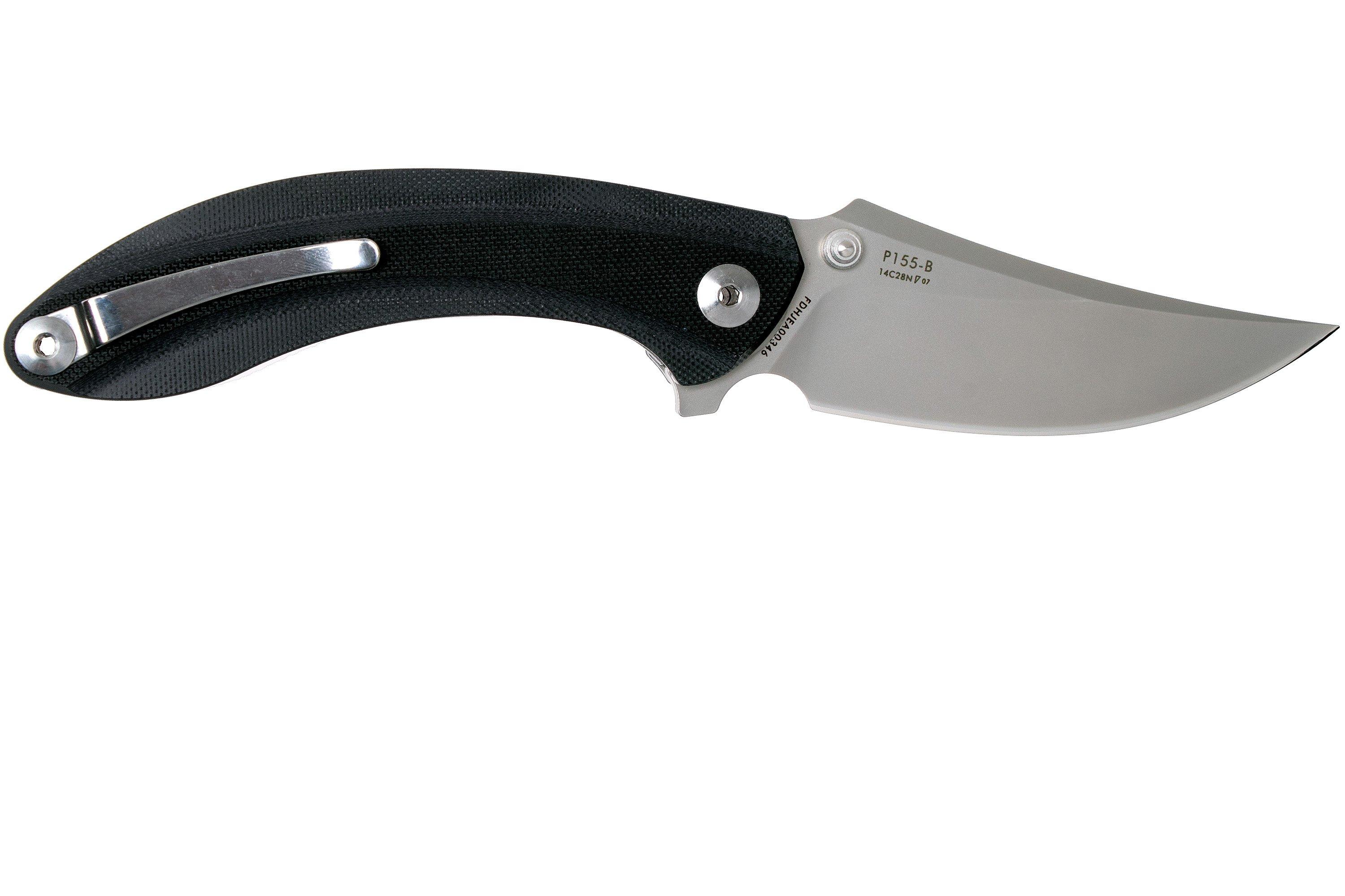 Ruike P155-B Black pocket knife | Advantageously shopping at ...